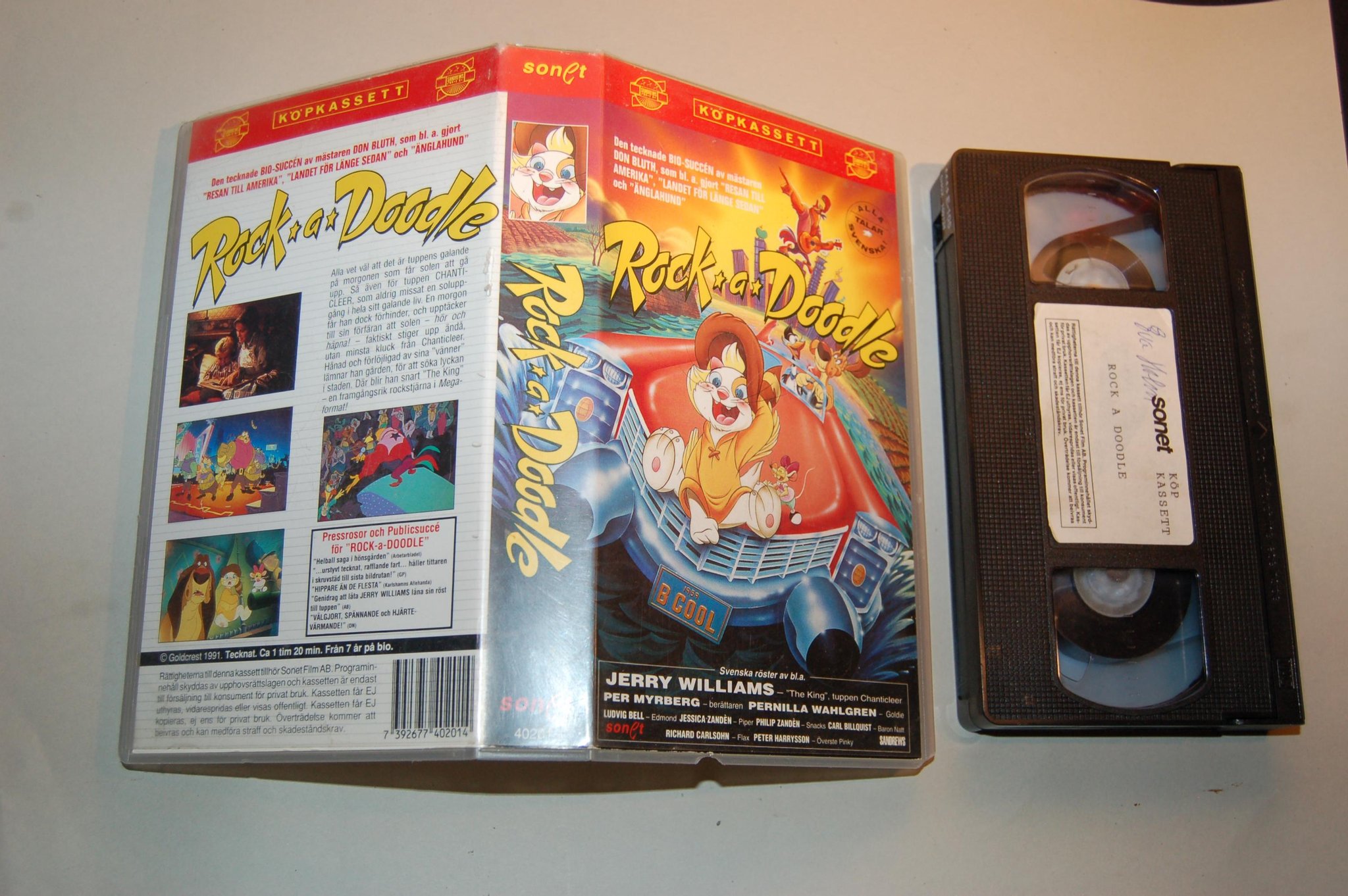 Rock a Doodle vhs Don Bluth | Köp från Börjeskoja på Tradera (606720552)