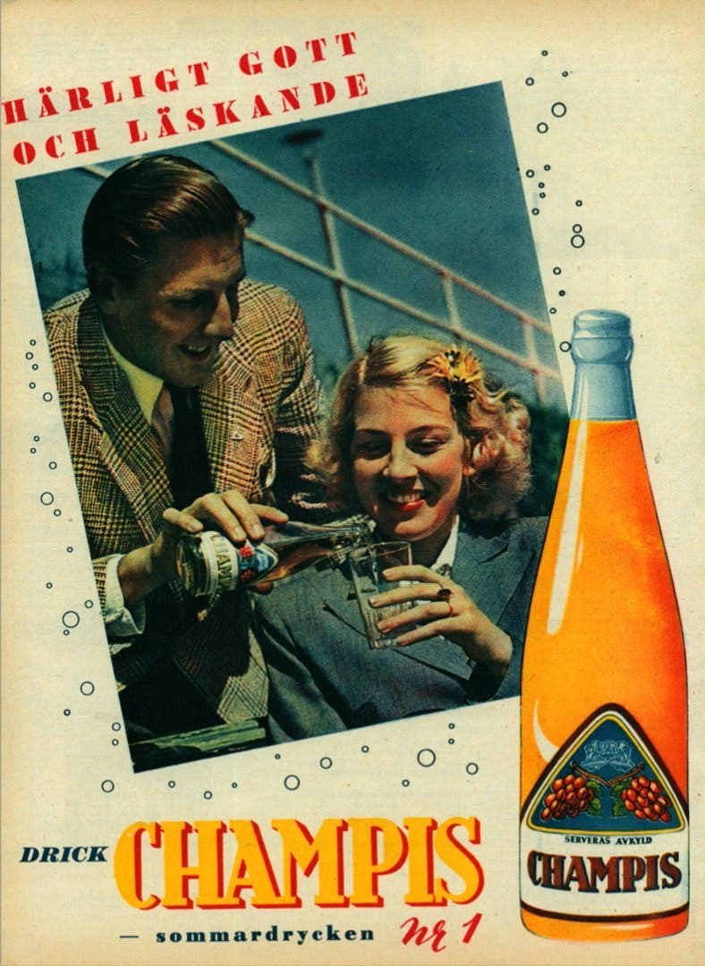 Retro-annons ”Champis - .. | Köp från virvelvind-forlag på Tradera ...