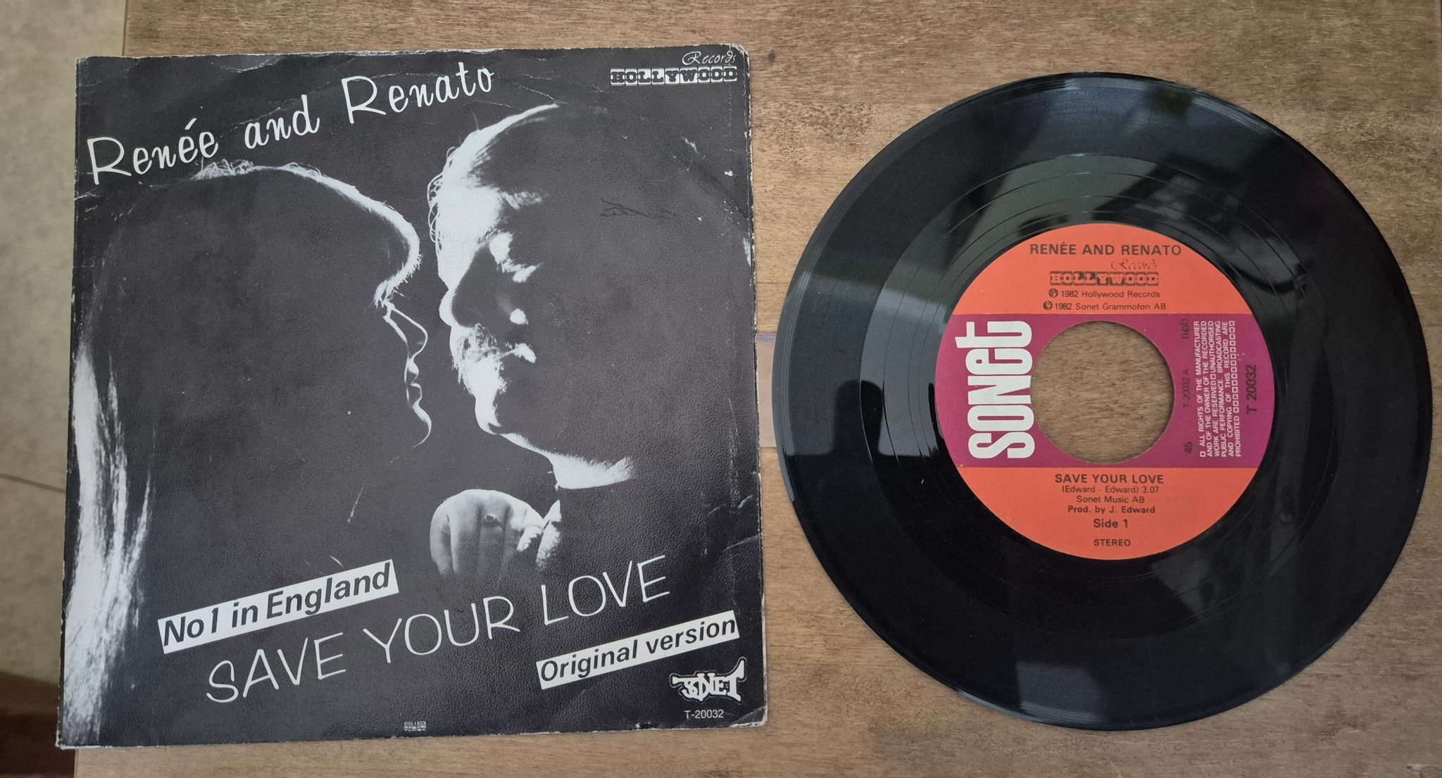 Renée and Renato - Save Your Love 7" Vinyl Singel | Köp på Tradera ...