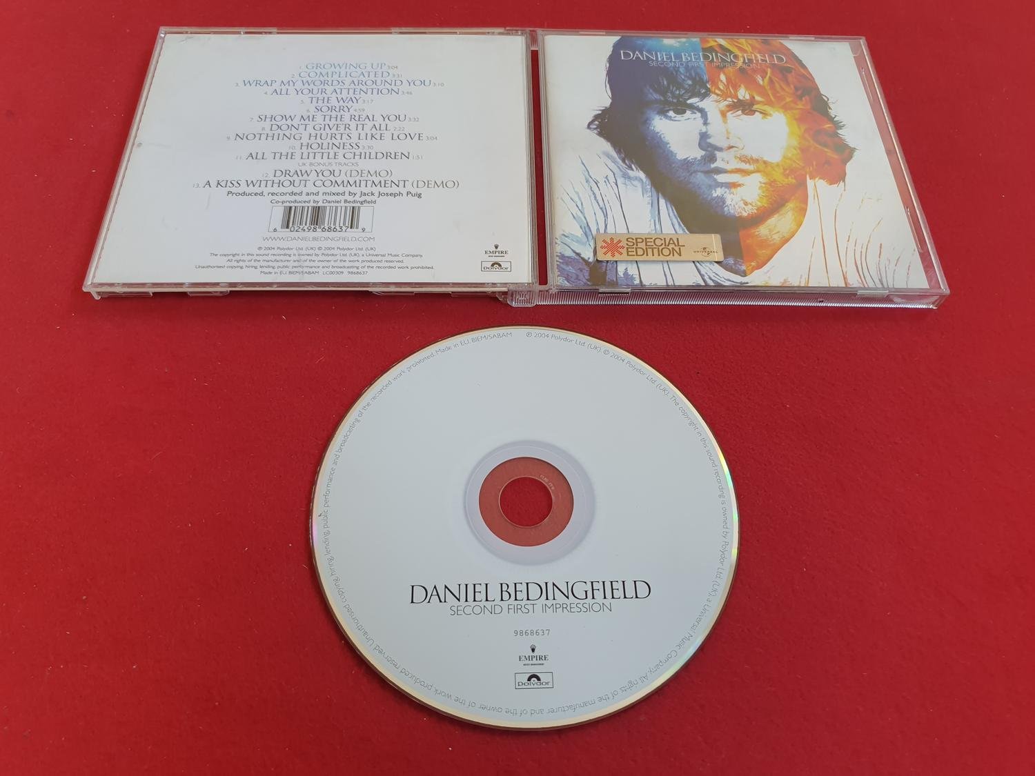 DANIEL BEDINGFIELD SECOND FIRST.. | Köp från game-world på Tradera ...