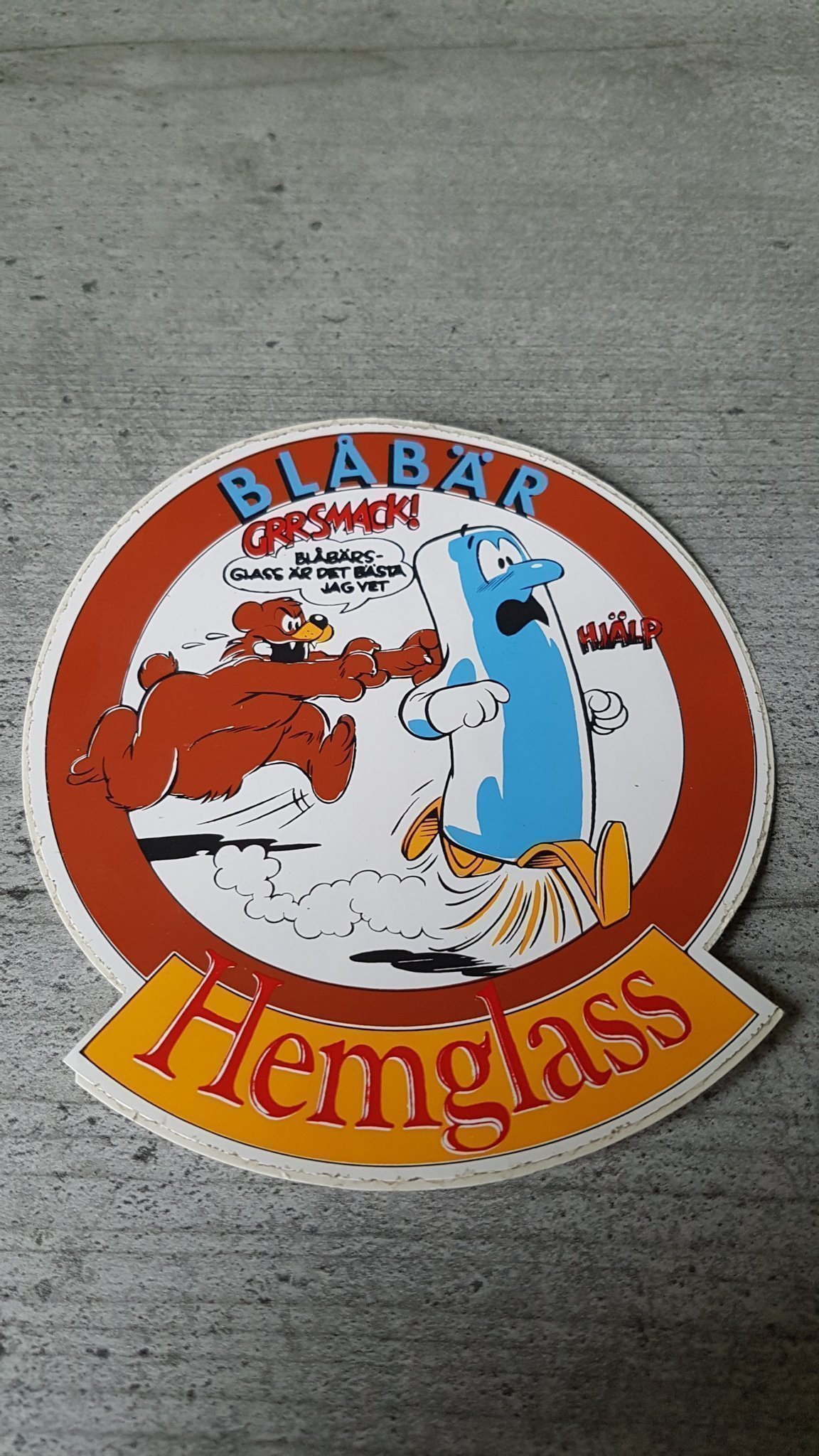 Se produkter som liknar Klistermärke Hemglass Blåbär. på Tradera ...