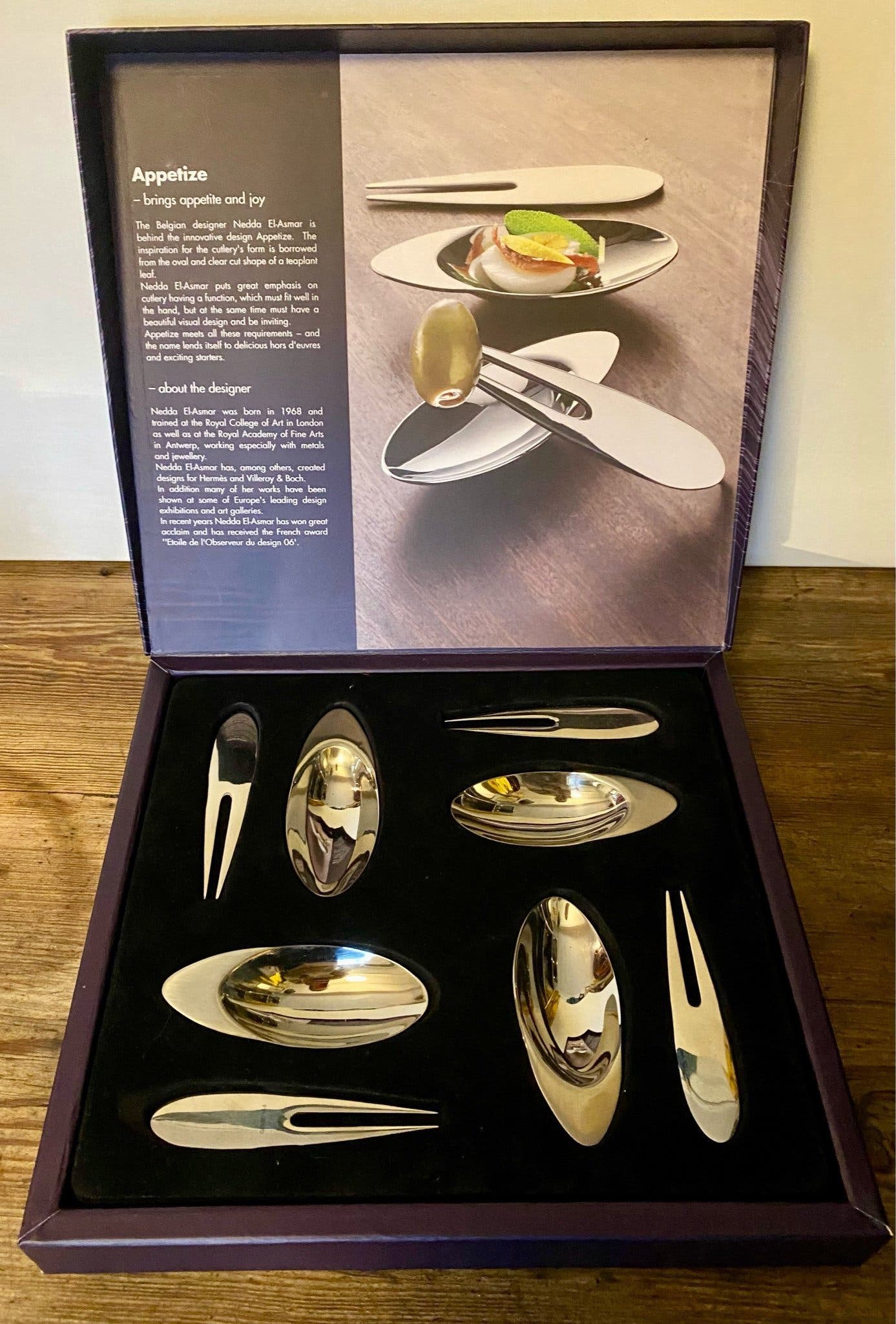 GENSE ”Appetize ” - 4 gafflar och 4 skedar/skål.. | Köp på Tradera ...