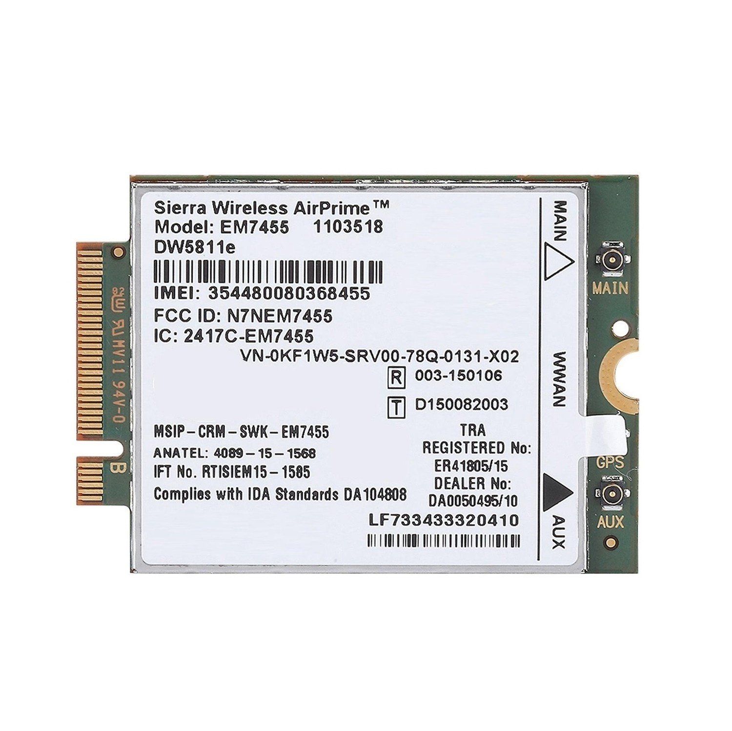 Dell WWAN DW5811e Qualcomm.. | Köp från TeknikFrontenAB på Tradera ...