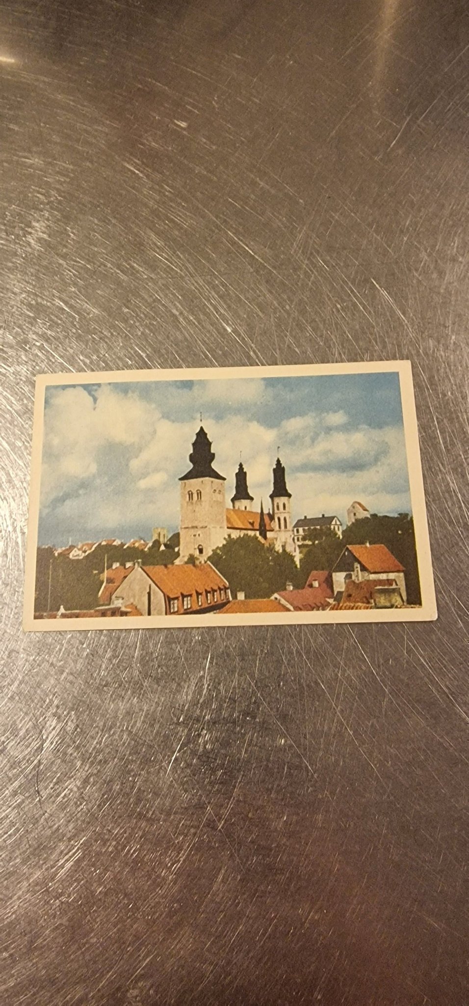 Gammalt Vykort Visby S:ta Maria Domkyrkan, mini.. | Köp på Tradera ...