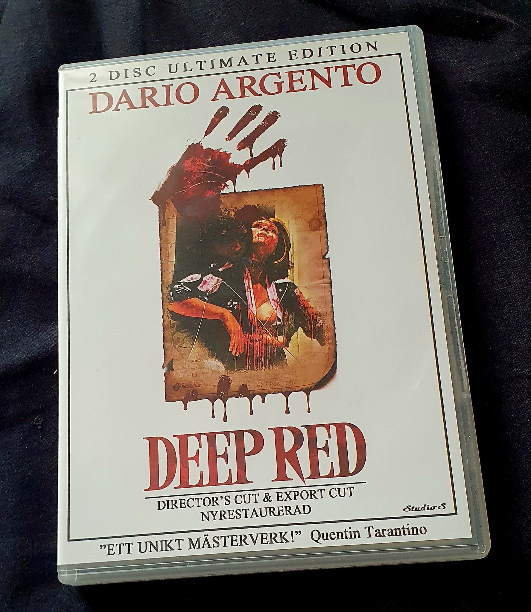 Deep Red (1975) 2-DVD/R2/Argento/Giallo/Svensk .. | Köp på Tradera ...