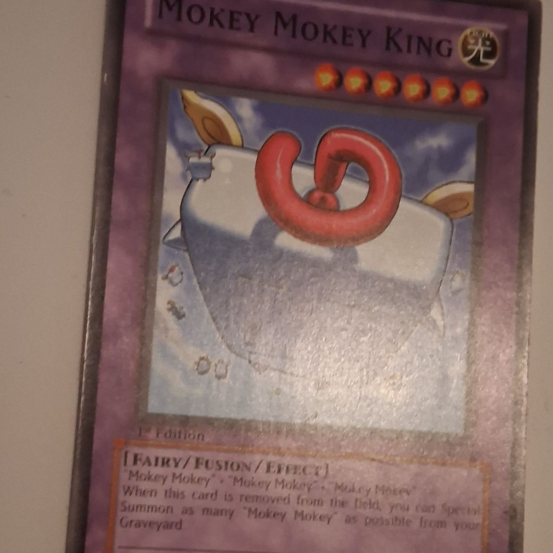 Se produkter som liknar Mokey Mokey King Yu-Gi-Oh! Ko.. på Tradera ...