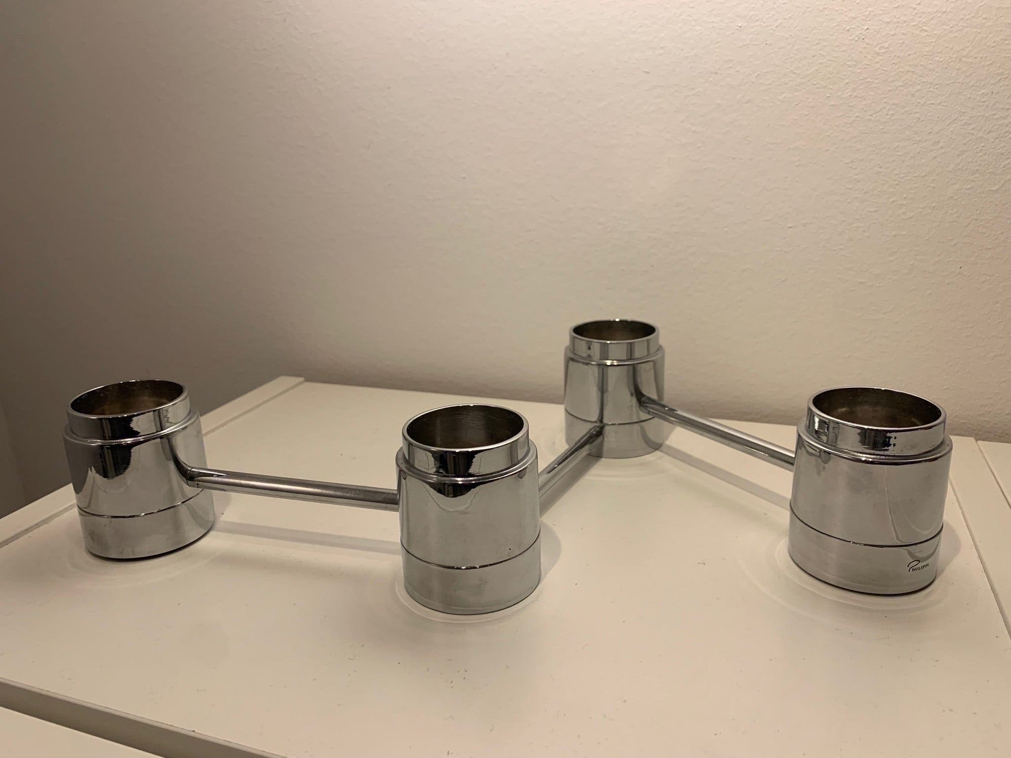 PHILIPPI DESIGN LJUSSTAKE - KROM / CHROME FINISH | Köp på Tradera ...