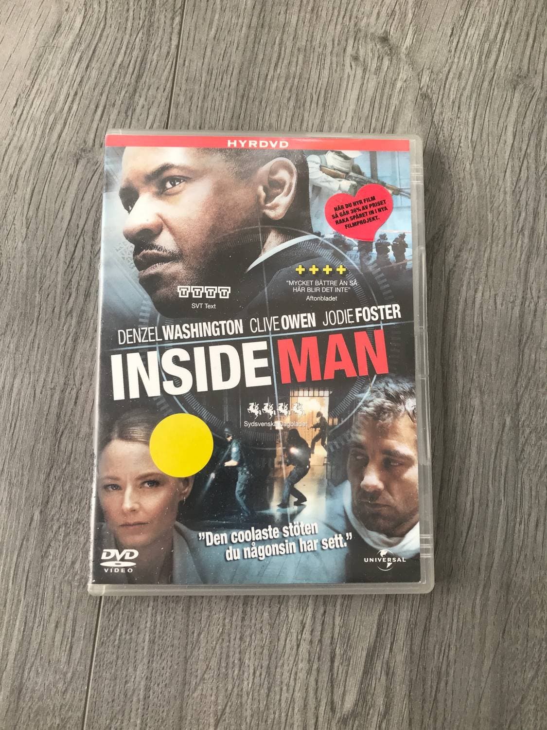 DVD - Inside Man (Denzel Washingt.. | Köp från Gameexpo på Tradera ...