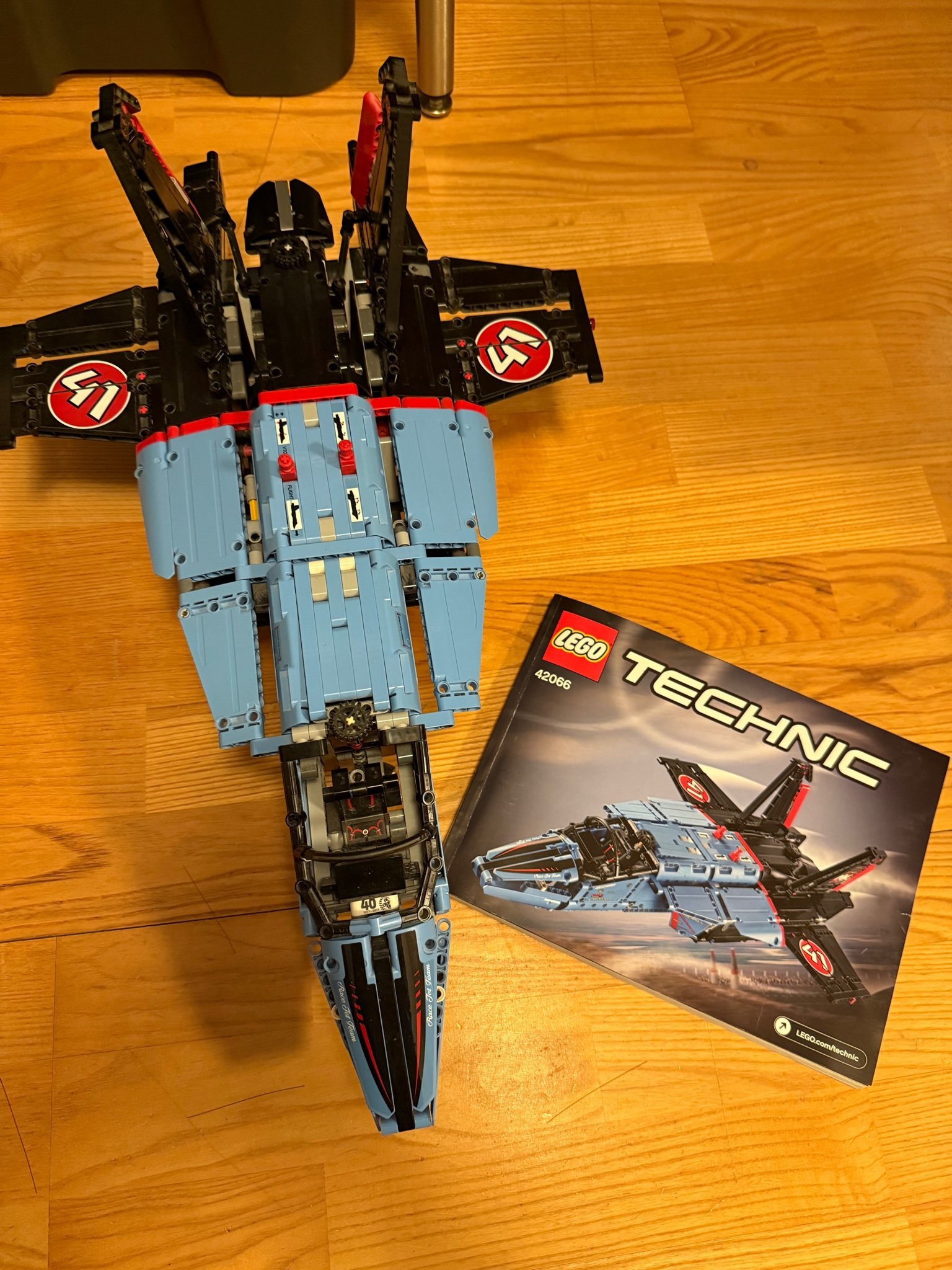 LEGO Technic 42066 Air Race Jet med Power Funct.. | Köp på Tradera ...