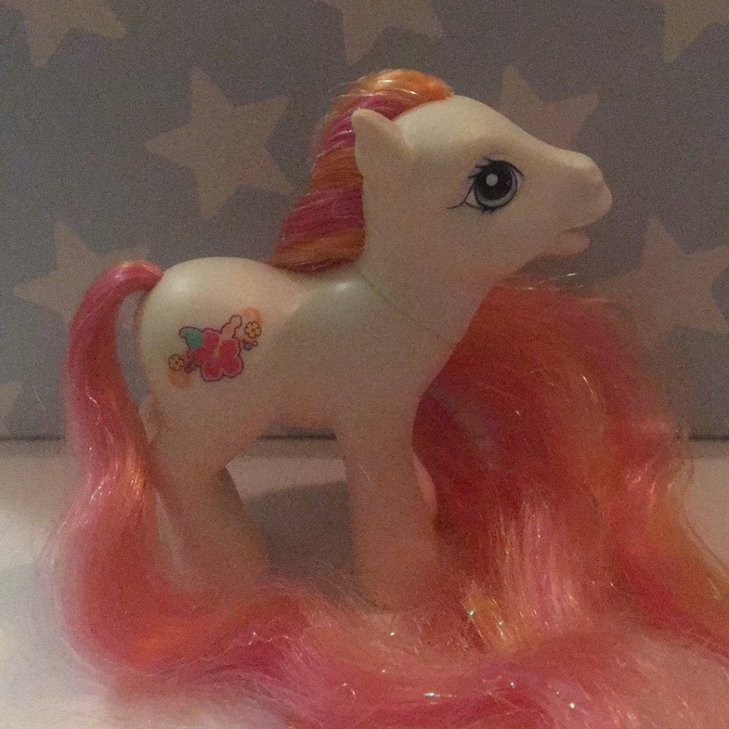 Aloha Pearl, Rare G3 MLP pony med extra långt h.. | Köp på Tradera ...