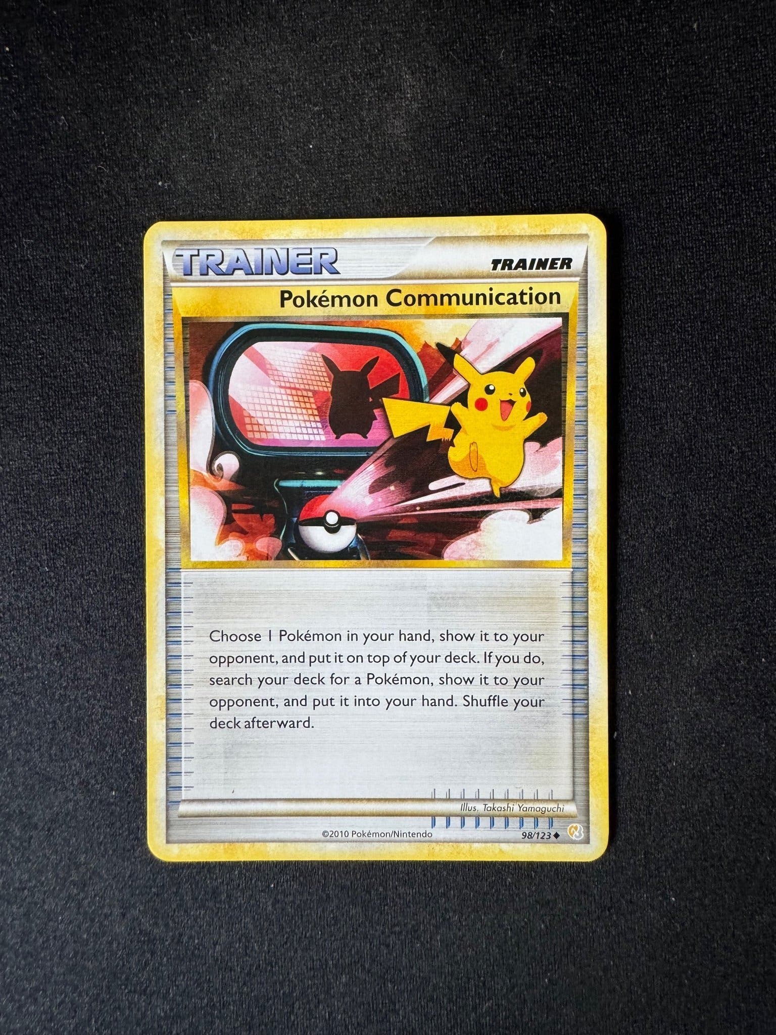 Pokémon Communication 98/123 - Pokémonkort2010 | Köp på Tradera (678623863)