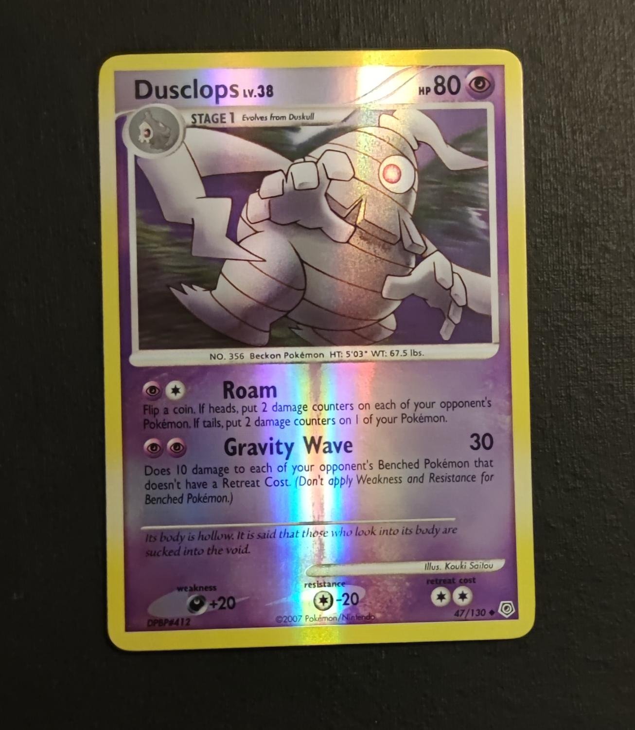 Dusclops 47/130 Reverse Holo DP Diamond & Pearl.. | Köp på Tradera ...