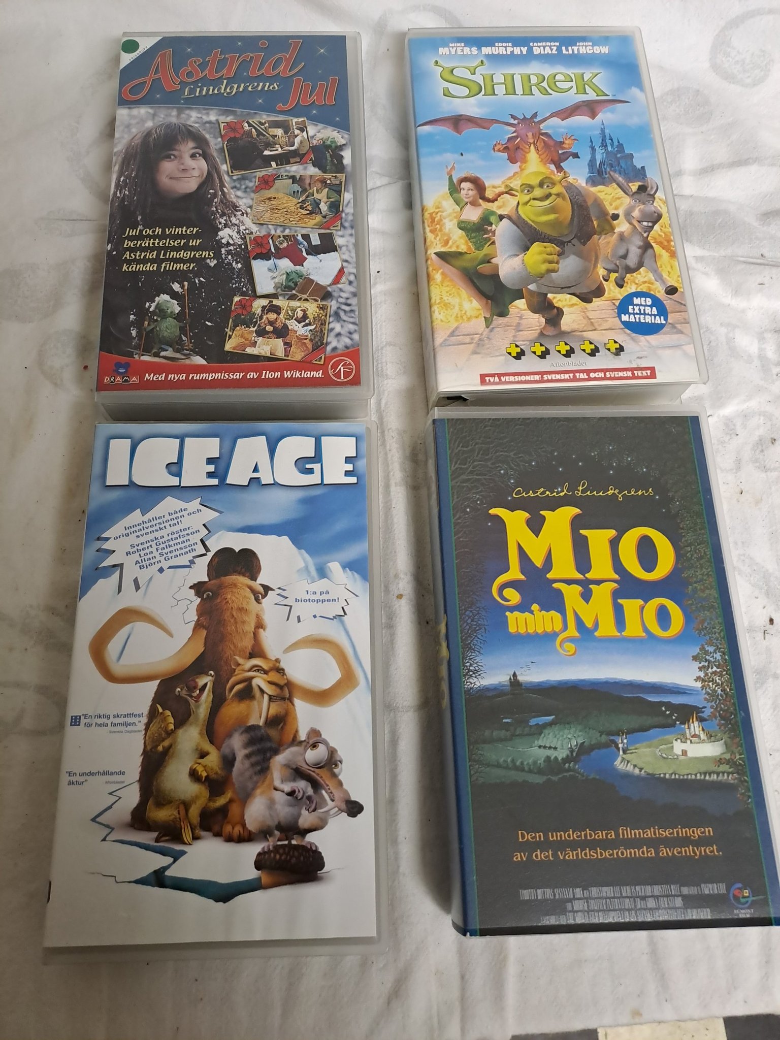 Se produkter som liknar 4 VHS-filmer: Astrid Lindgren.. på Tradera ...