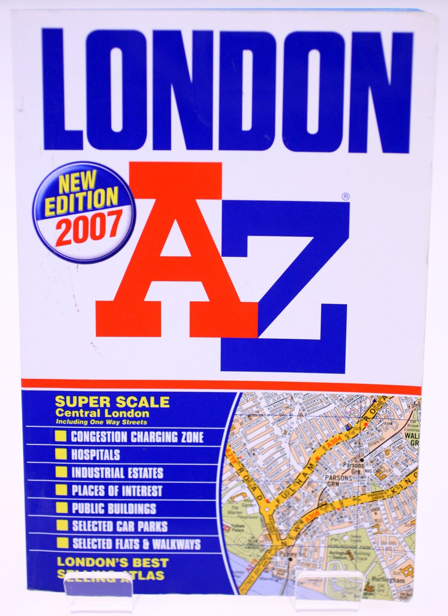 London A-Z-Geographers' A-Z Map Company Ltd pub.. | Köp på Tradera ...