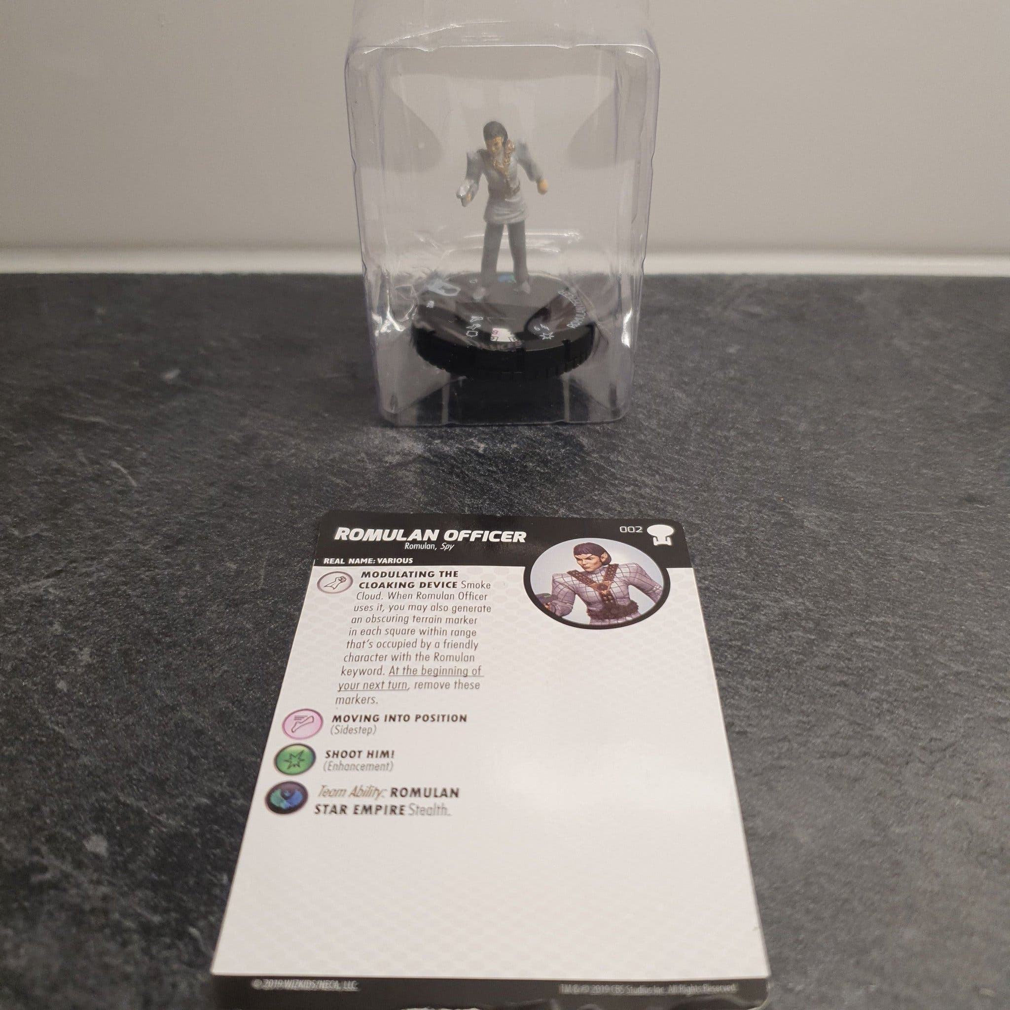 HeroClix - #002 Romulan Officer - Star Trek To .. | Köp på Tradera ...