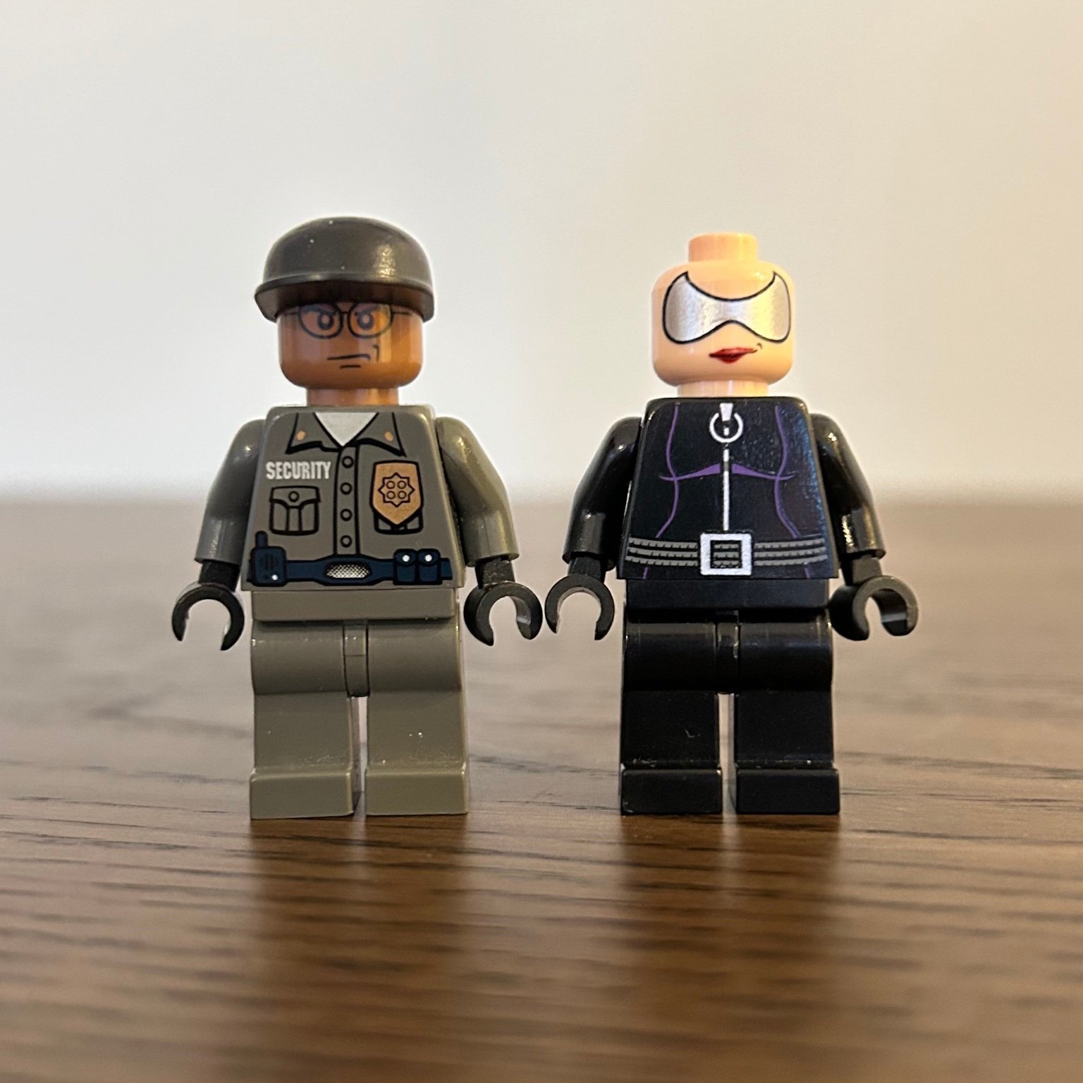 LEGO BATMAN: Arkham Asylum Guard och Catwoman, .. | Köp på Tradera ...