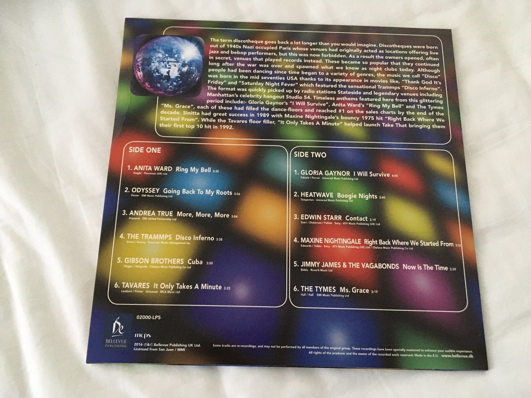 DISCO FEVER NY LP Gloria Gaynor Edwin Starr Ani.. | Köp på Tradera ...