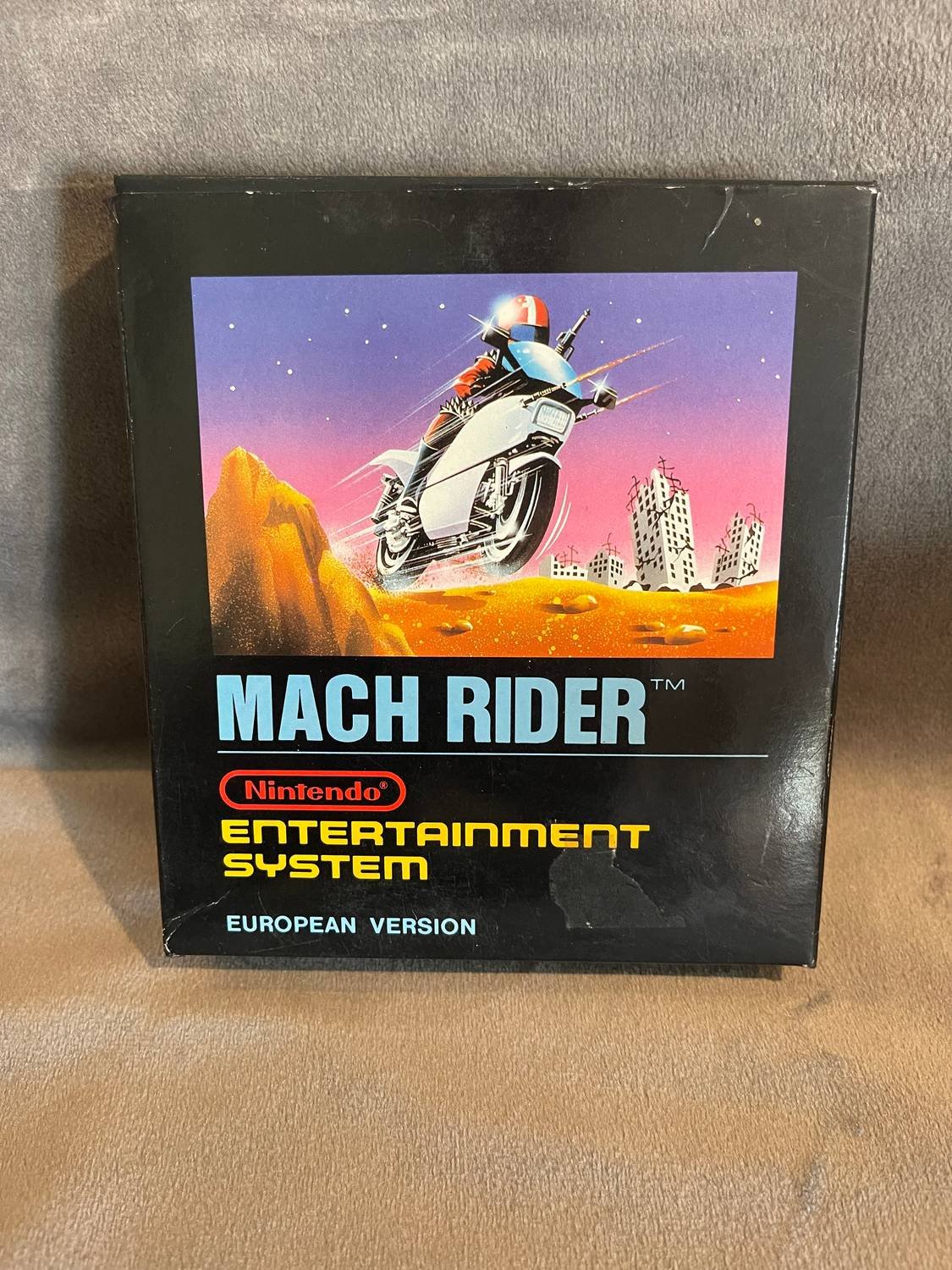 Mach Rider , NES , i ORIGINALKARTONG ! | Köp på Tradera (641938238)