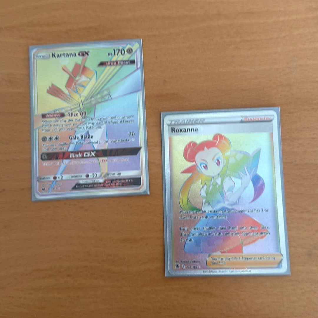 Se produkter som liknar Pokemonkort - Kartana GX & Ro.. på Tradera ...