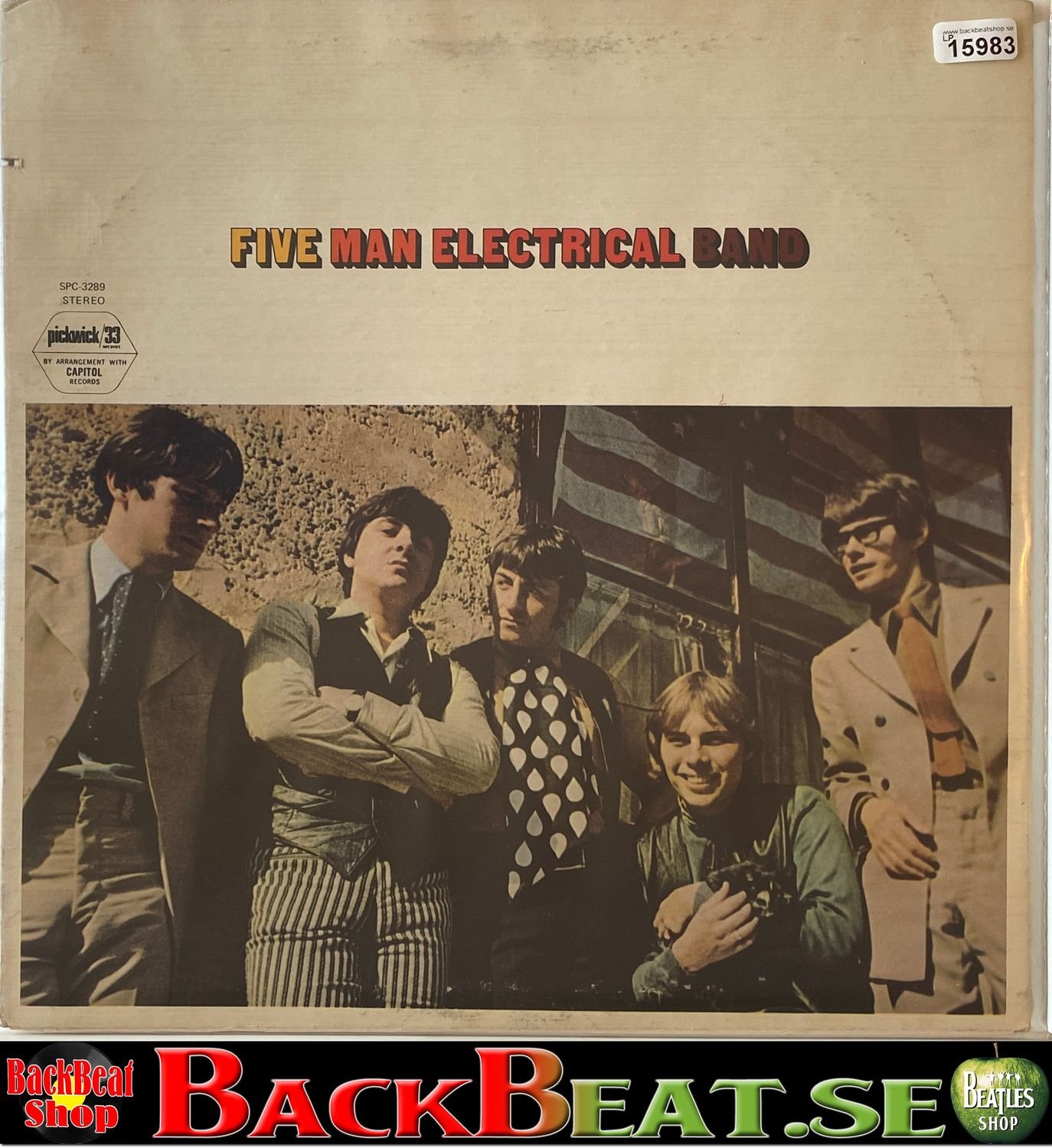 FIVE MAN ELECTRICAL BAND - FIVE M.. | Köp från backbeat på Tradera ...