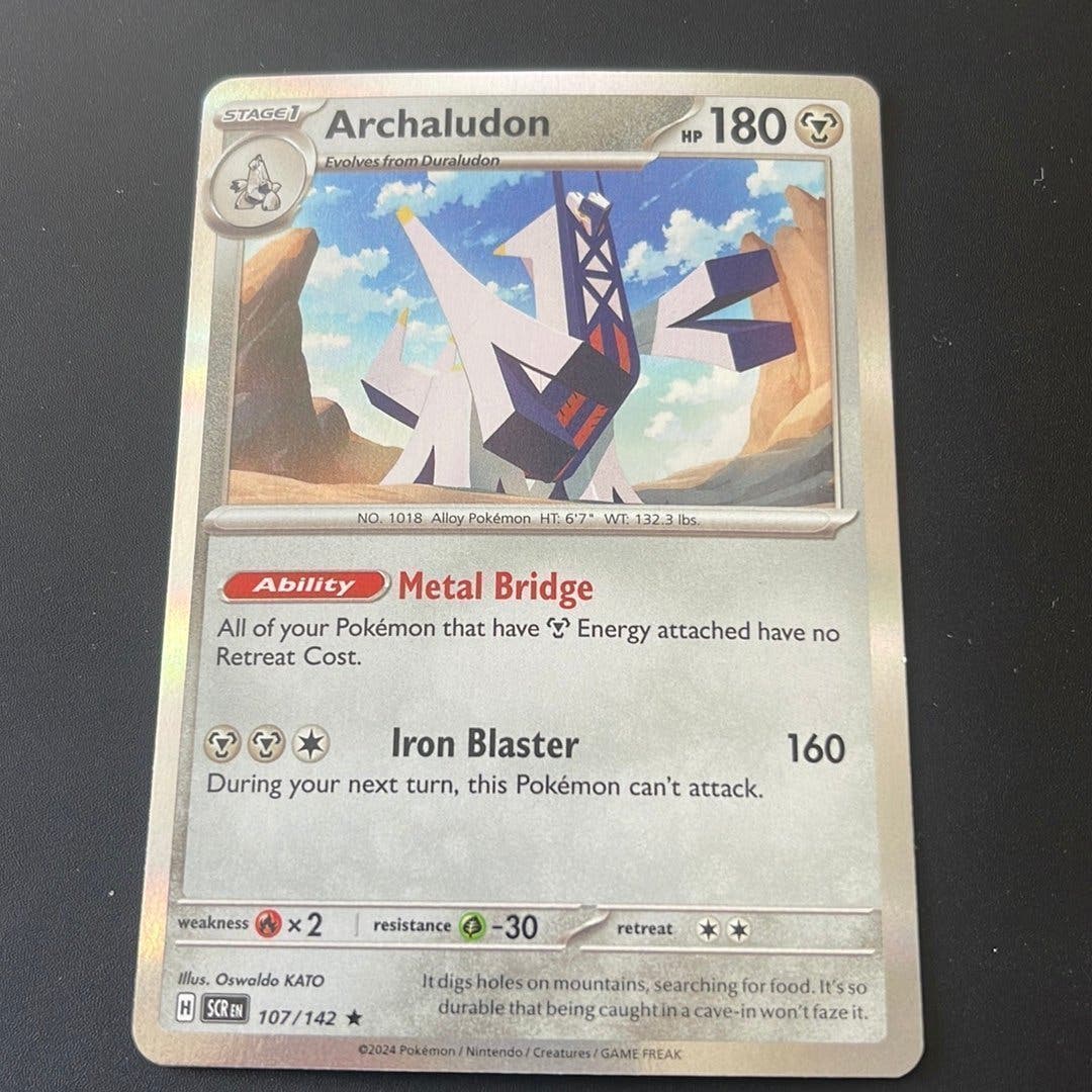 Archeludon Pokémonkort | Köp på Tradera (687831670)