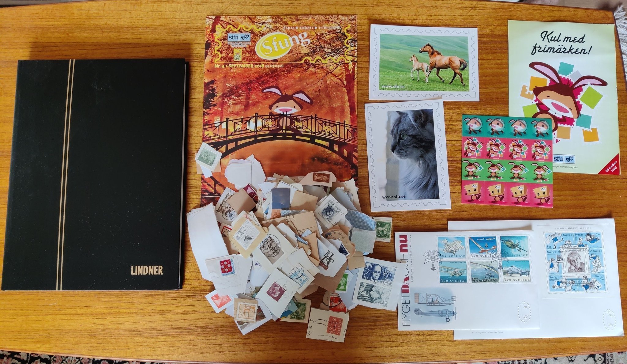 Frimärkssamling Frimärken Samlarpärm Pincett | Köp på Tradera (707633199)