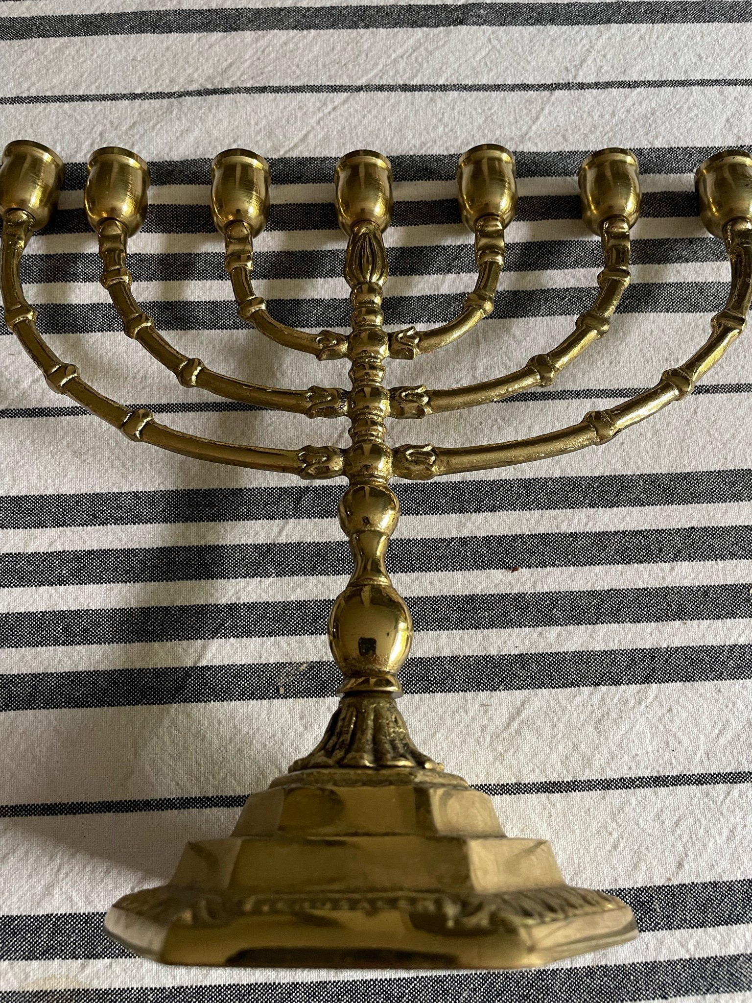 Vintage Menorah, mässing WAINBERG | Köp på Tradera (632236898)