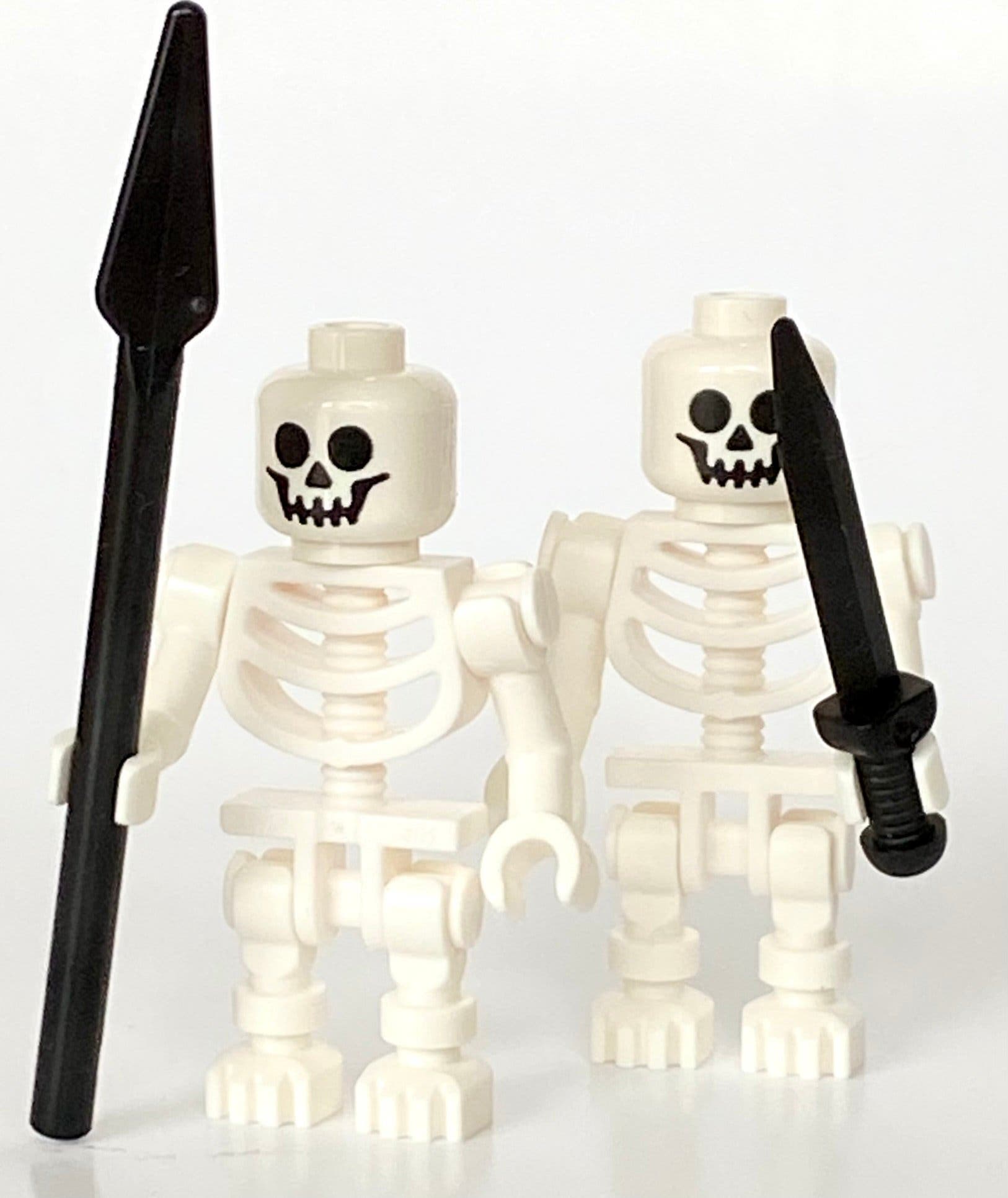Lego Castle 2st NYA Skeleton Warriors - Evil Fa.. | Köp på Tradera ...