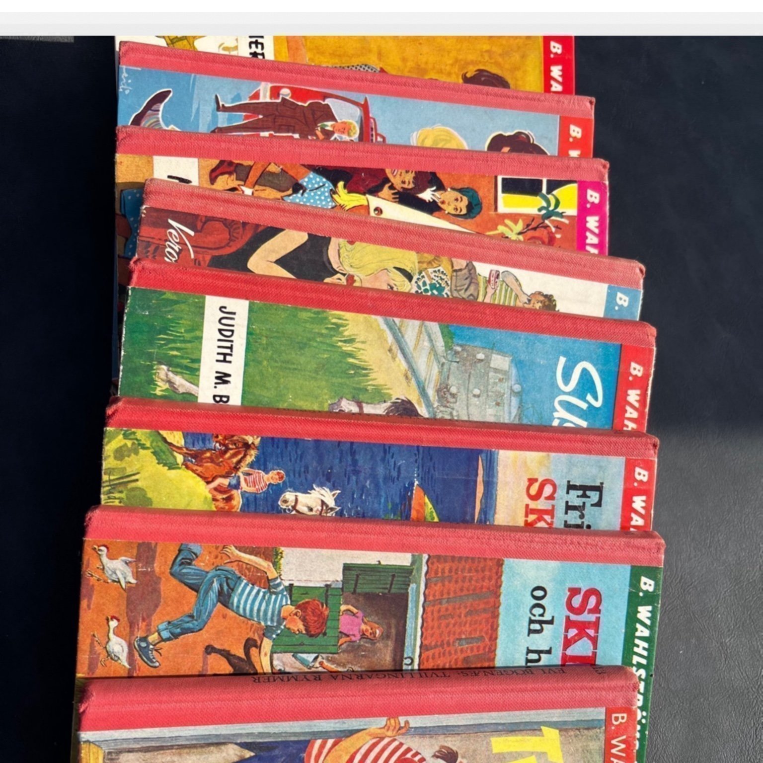 Vintage Samling av Äldre Barn- och Ungdomsböcker | Köp på Tradera ...