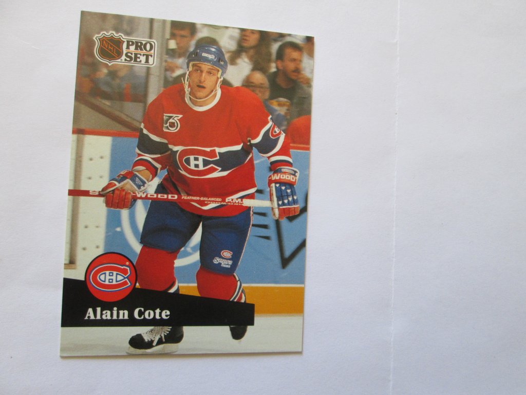 ALAIN COTE NR 417 PRO SET 91/92 NHL NYTT SAMLAR.. | Köp på Tradera ...