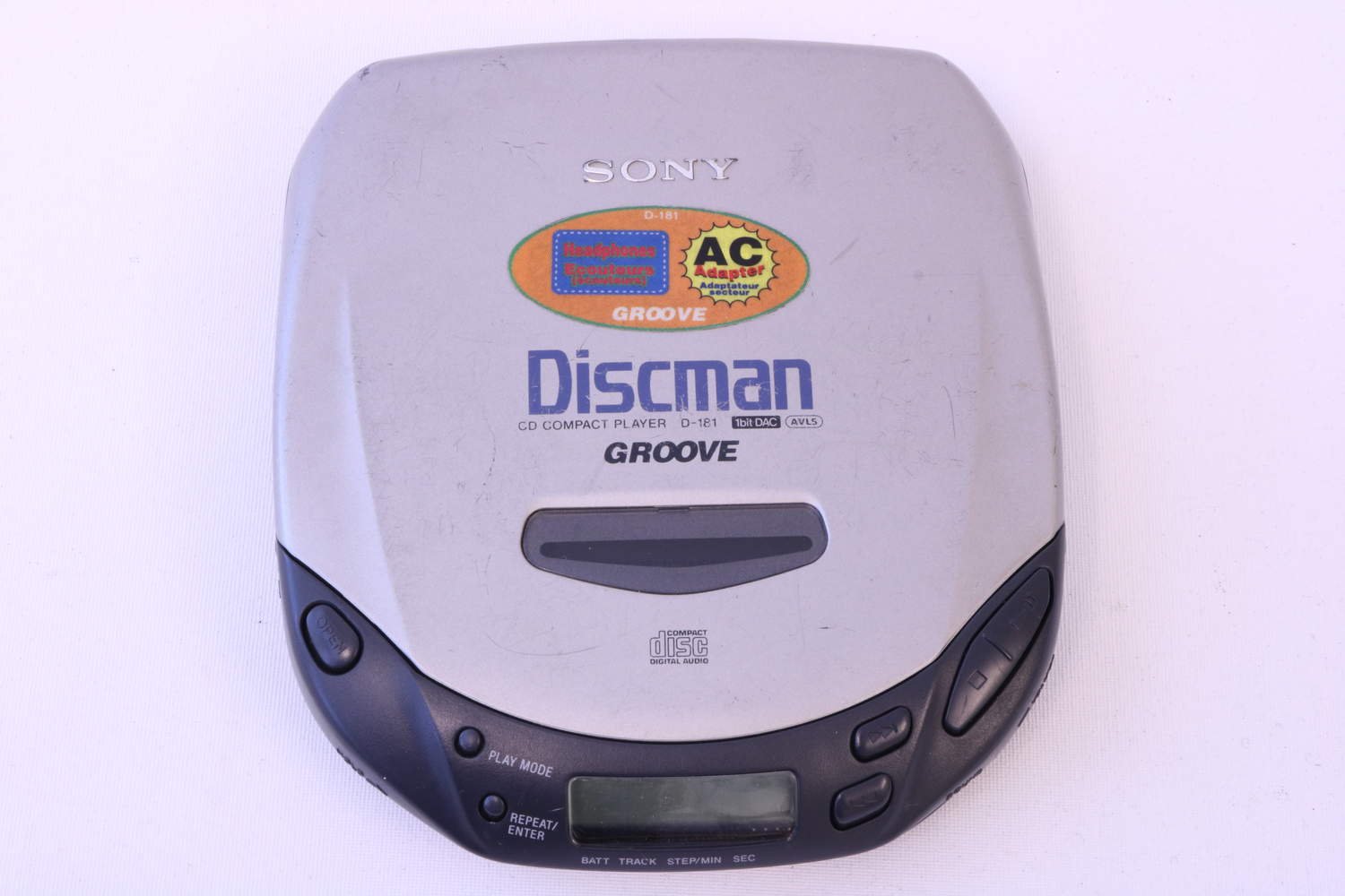 Vintage SONY DISCMAN CD PLAYER D-181 (360301983) ᐈ Massiartdesign på ...