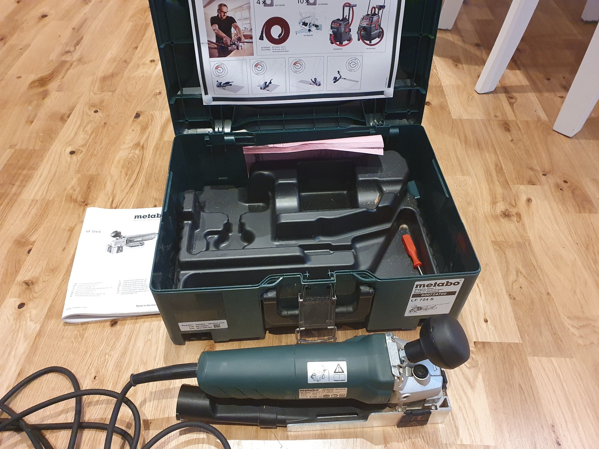 Metabo LF 724 S ( Lackfräs ) (424659215) ᐈ Köp på Tradera