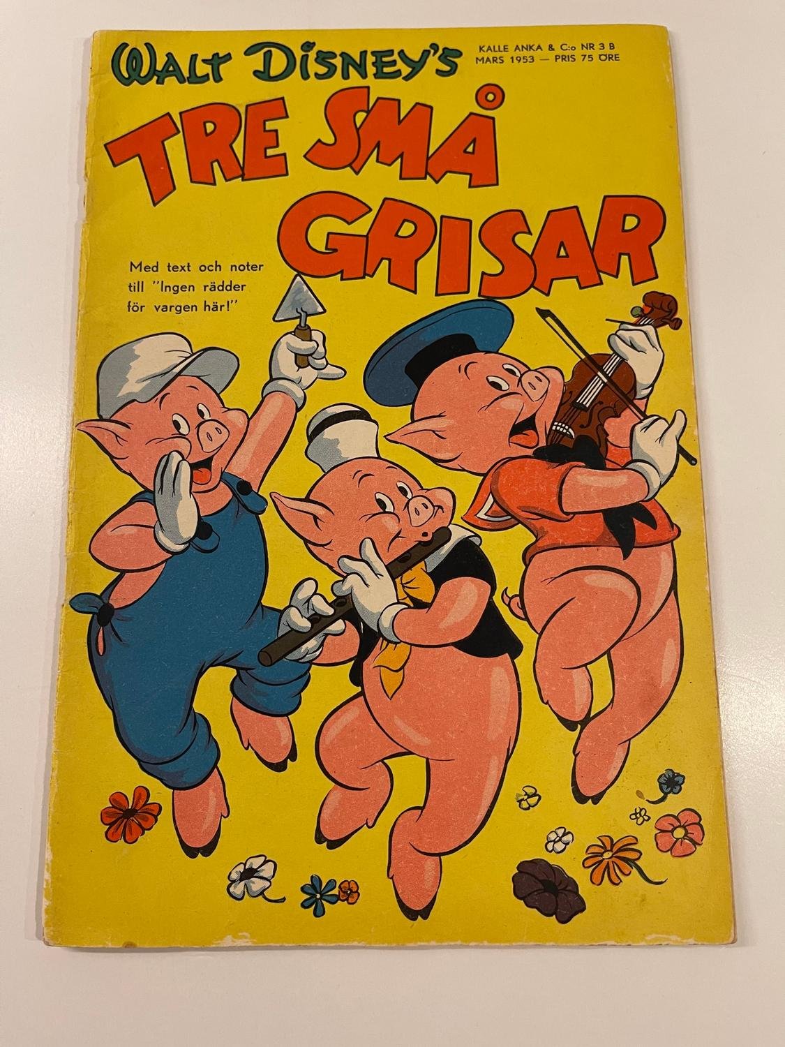 Walt Disney´s Serier - Tre små grisar , Nr 3B .. | Köp på Tradera ...