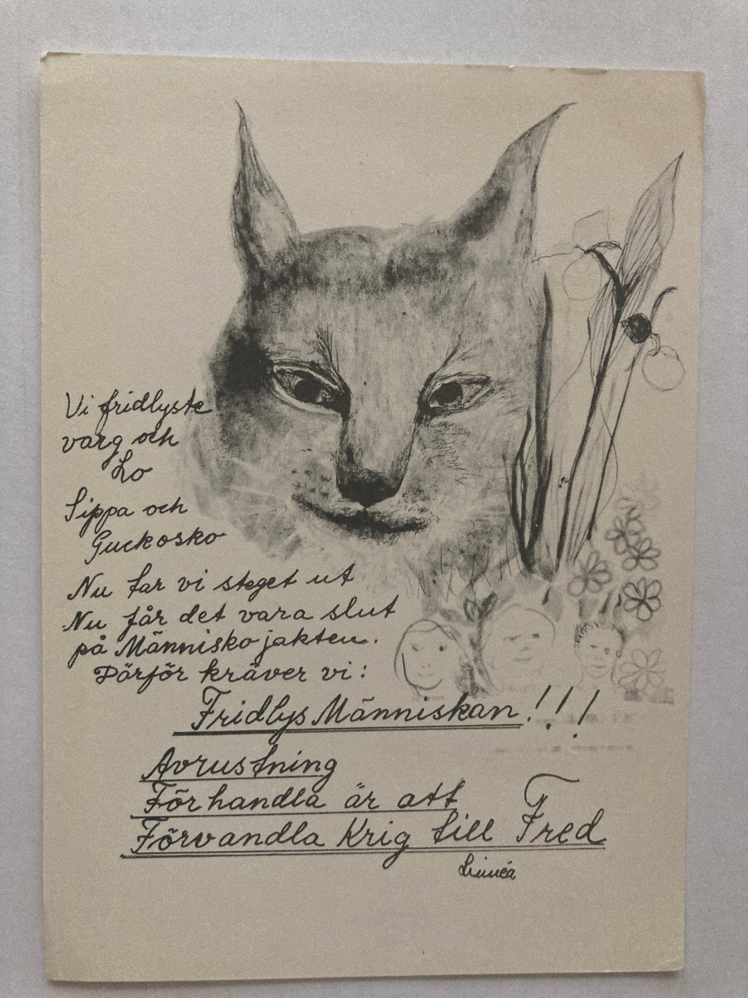 Se produkter som liknar Lo djur politik Sv Fredskommi.. på Tradera ...