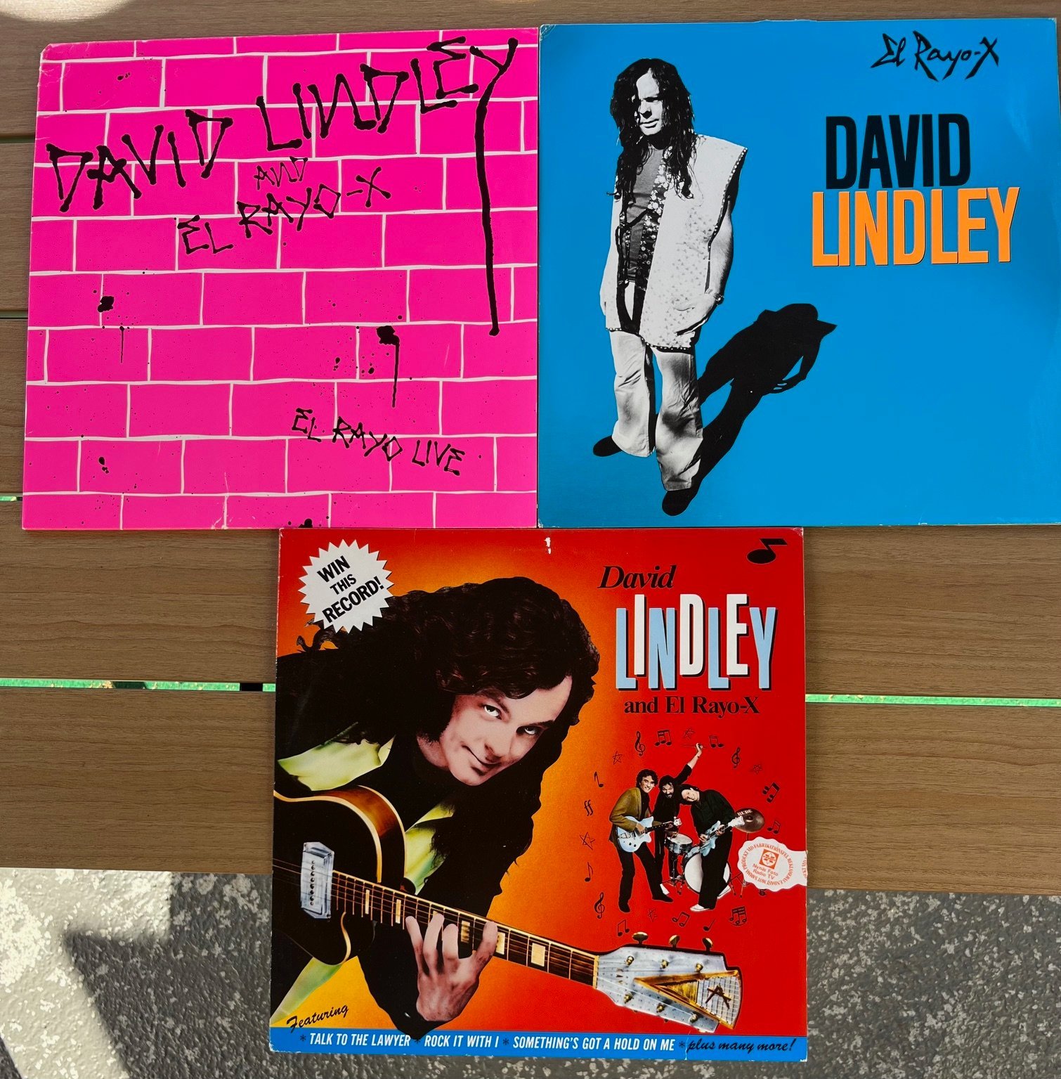 David Lindley & El Rayo-X - 3 st Vinyl LP | Köp på Tradera (734554103)
