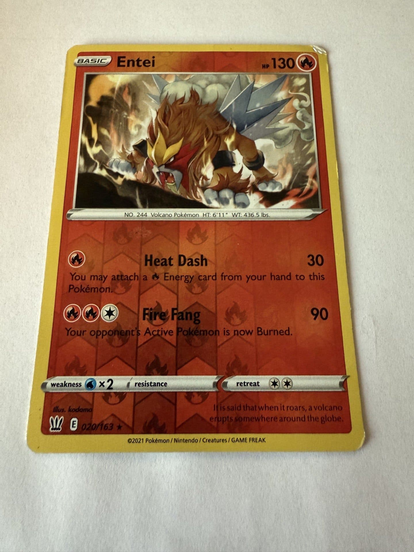 Se produkter som liknar Pokemon Kort Entel Holo Glitt.. på Tradera ...