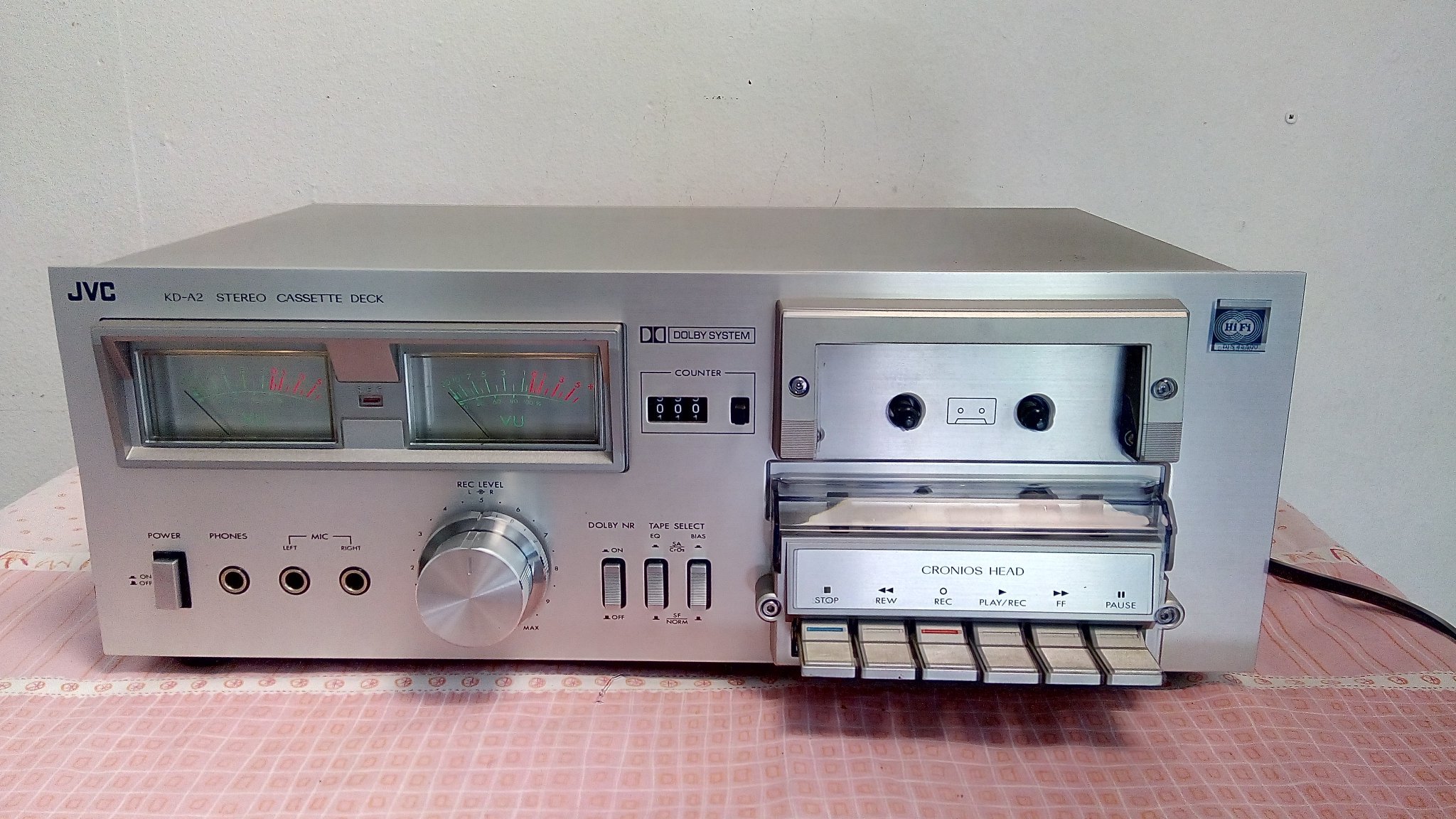 Vintage Jvc Stereo Kassette Deck Kd A2e 402454905 ᐈ Köp På Tradera