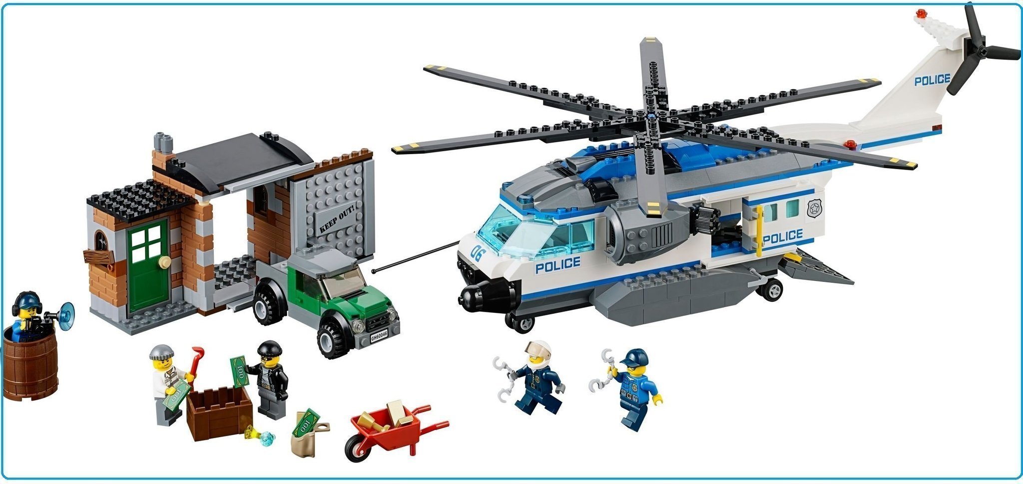 Lego city 60046 - Helikopterspaning / Helt komp.. | Köp på Tradera ...