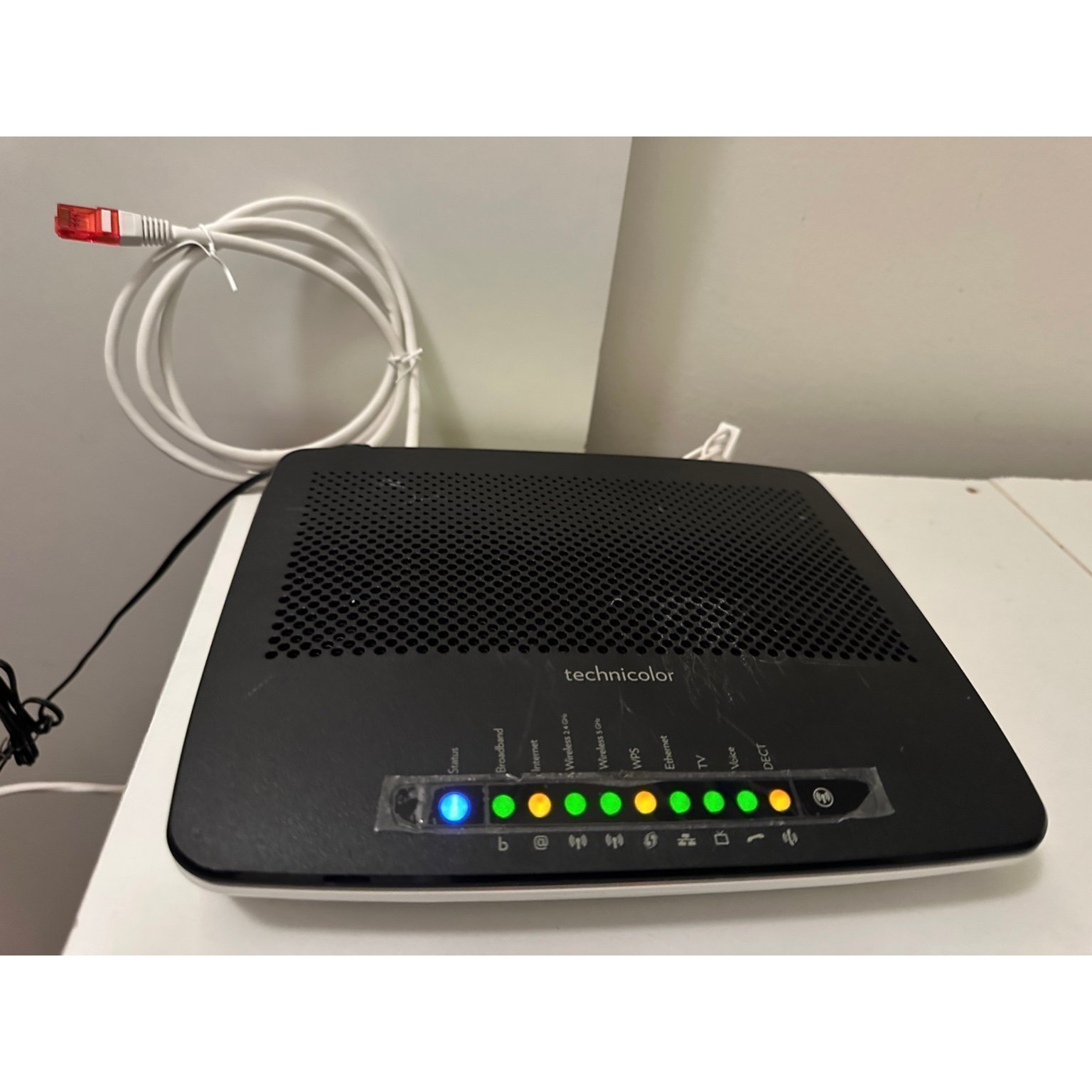 Technicolor TG799vac dual-band WiFi router för .. | Köp på Tradera ...