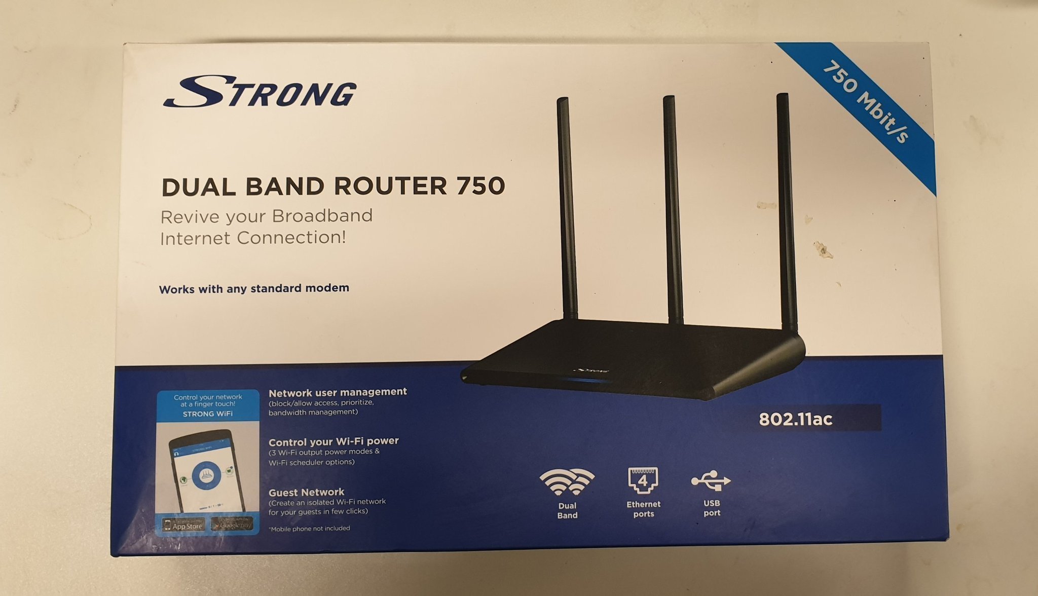 STRONG Dual Band Router 750 | Köp från ITSKassasystem på Tradera ...