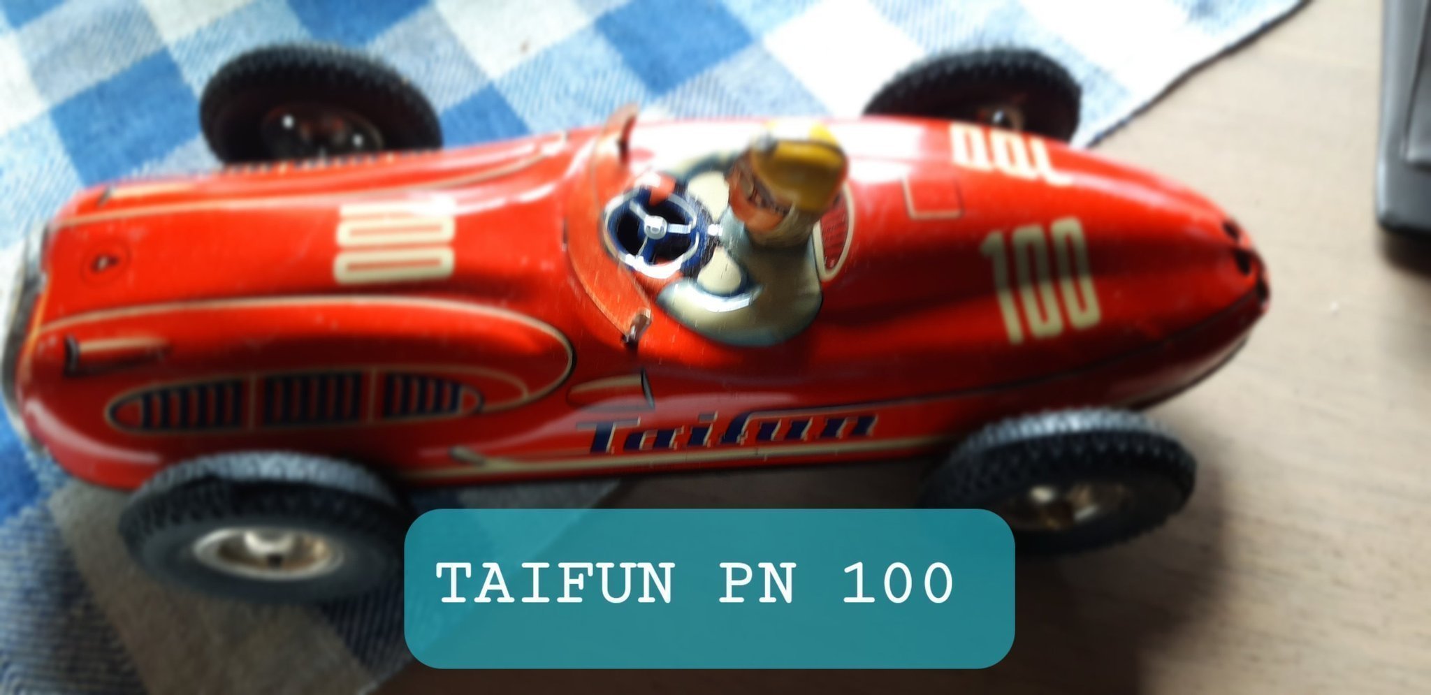 Vintage Taifun PN 100 Racing Car with Original .. | Köp på Tradera ...