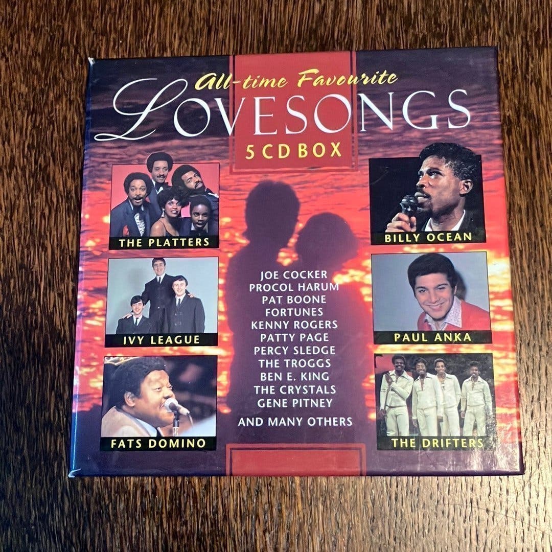 All-time Favourite Lovesongs - 5 CD Box | Köp på Tradera (715983150)