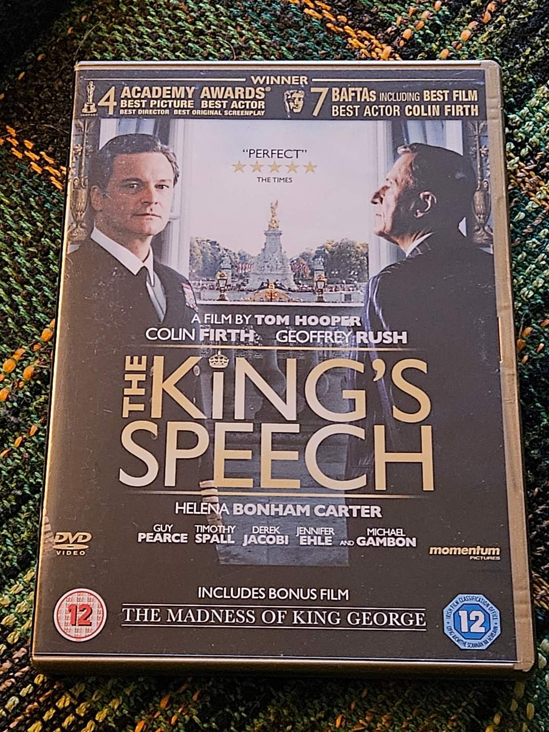 THE KING'S SPEECH - DVD ,EJ SV.. | Köp från SandsOfTime på Tradera ...