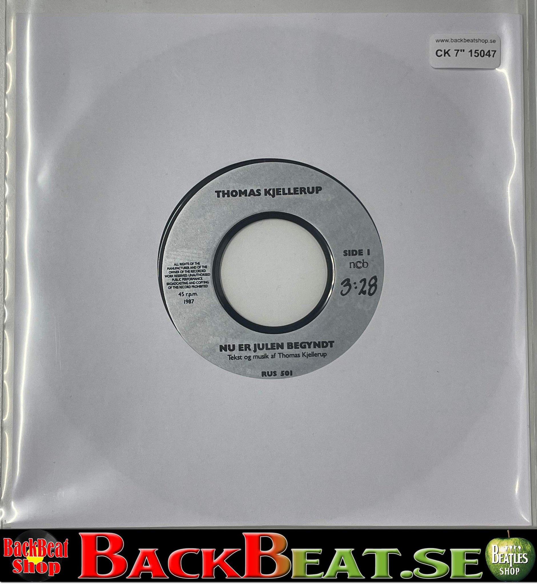 THOMAS KJELLERUP - NU ER JULEN BE.. | Köp från backbeat på Tradera ...