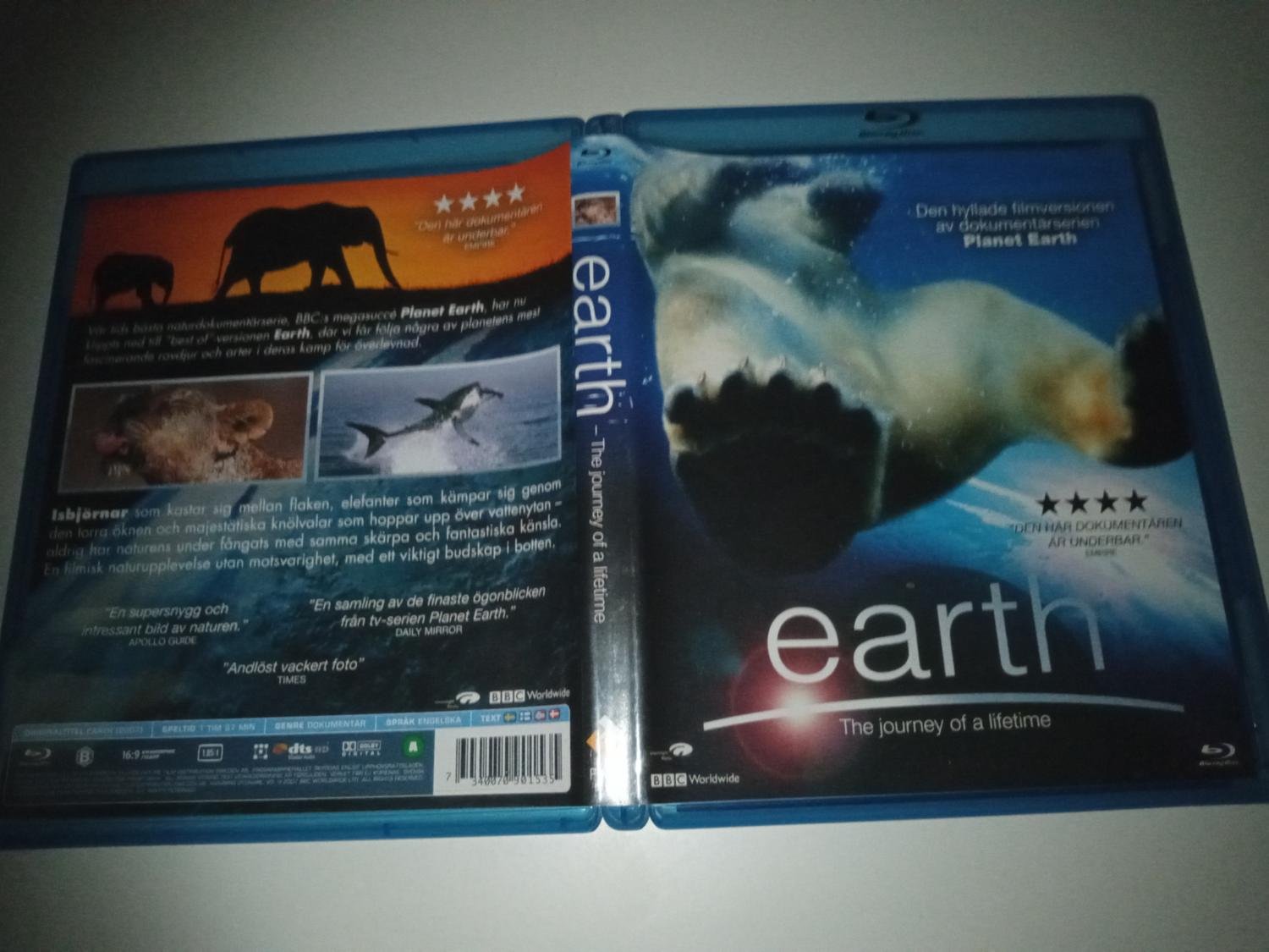 Earth (Blu-ray) - filmversion av Planet Earth | Köp på Tradera (570735927)
