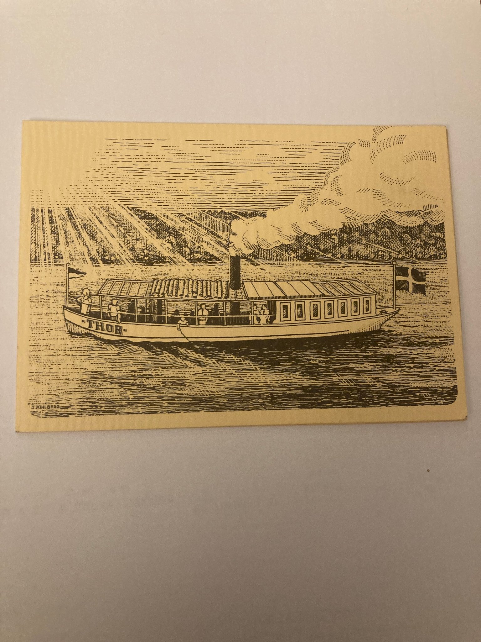 Se produkter som liknar Ångaren Thor Helgasjön Växjö .. på Tradera ...