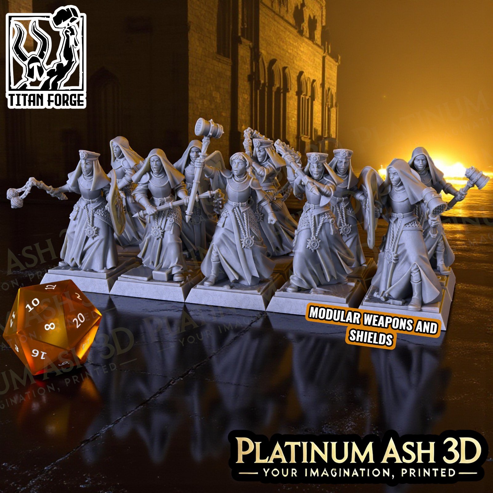 Se produkter som liknar Battle Nuns x10 – Mordheim – .. på Tradera ...