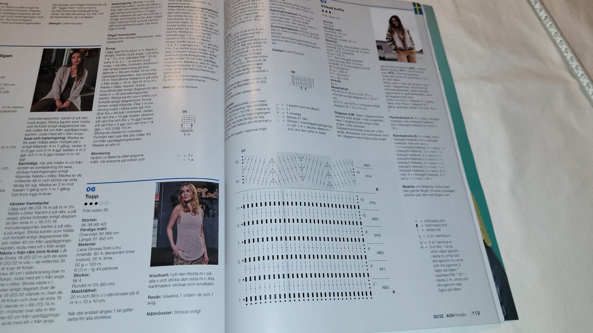 BURDA nr 2 2022 KREATIV STICKNING | Köp på Tradera (585685154)