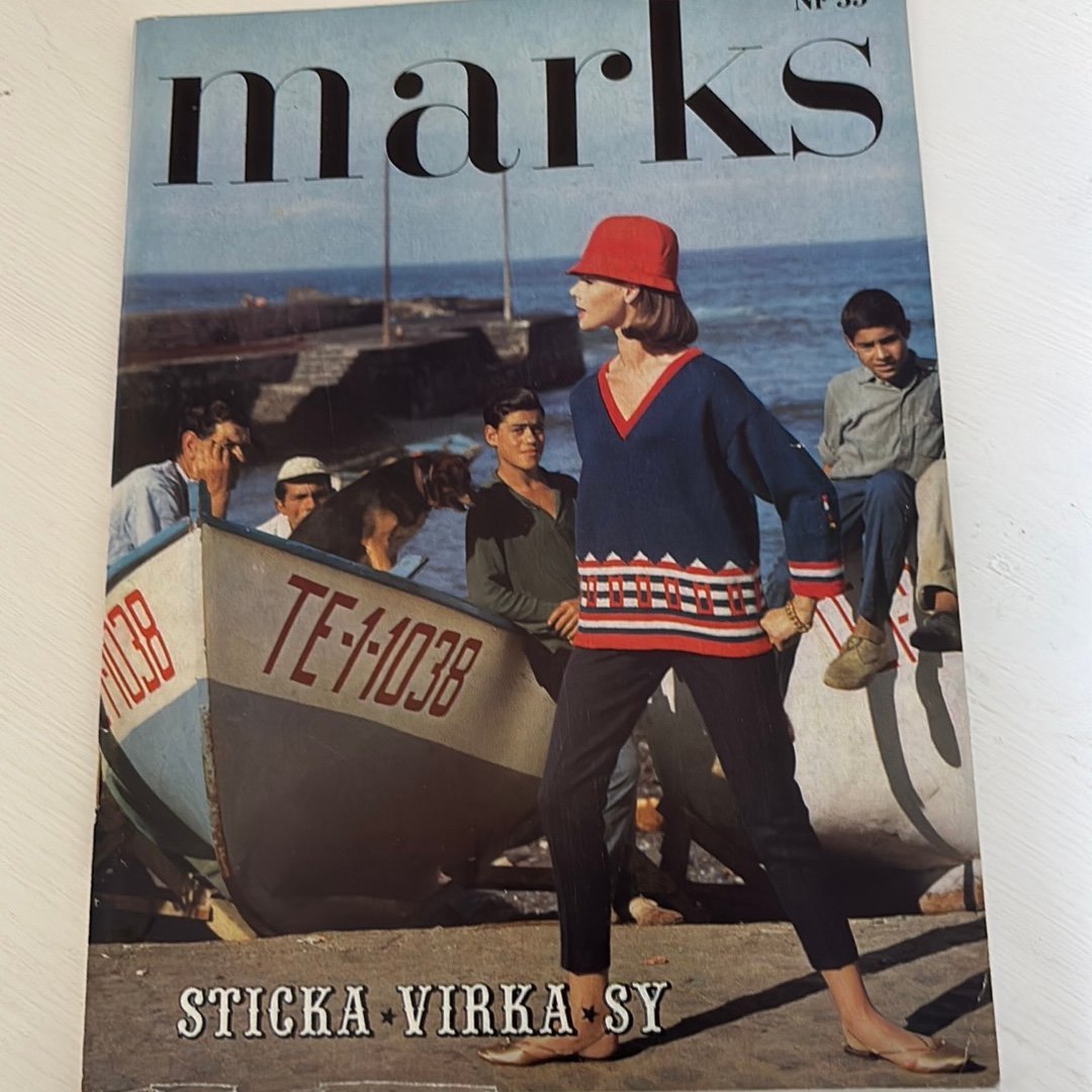 Se produkter som liknar Vintage stick MARKS tidning f.. på Tradera ...
