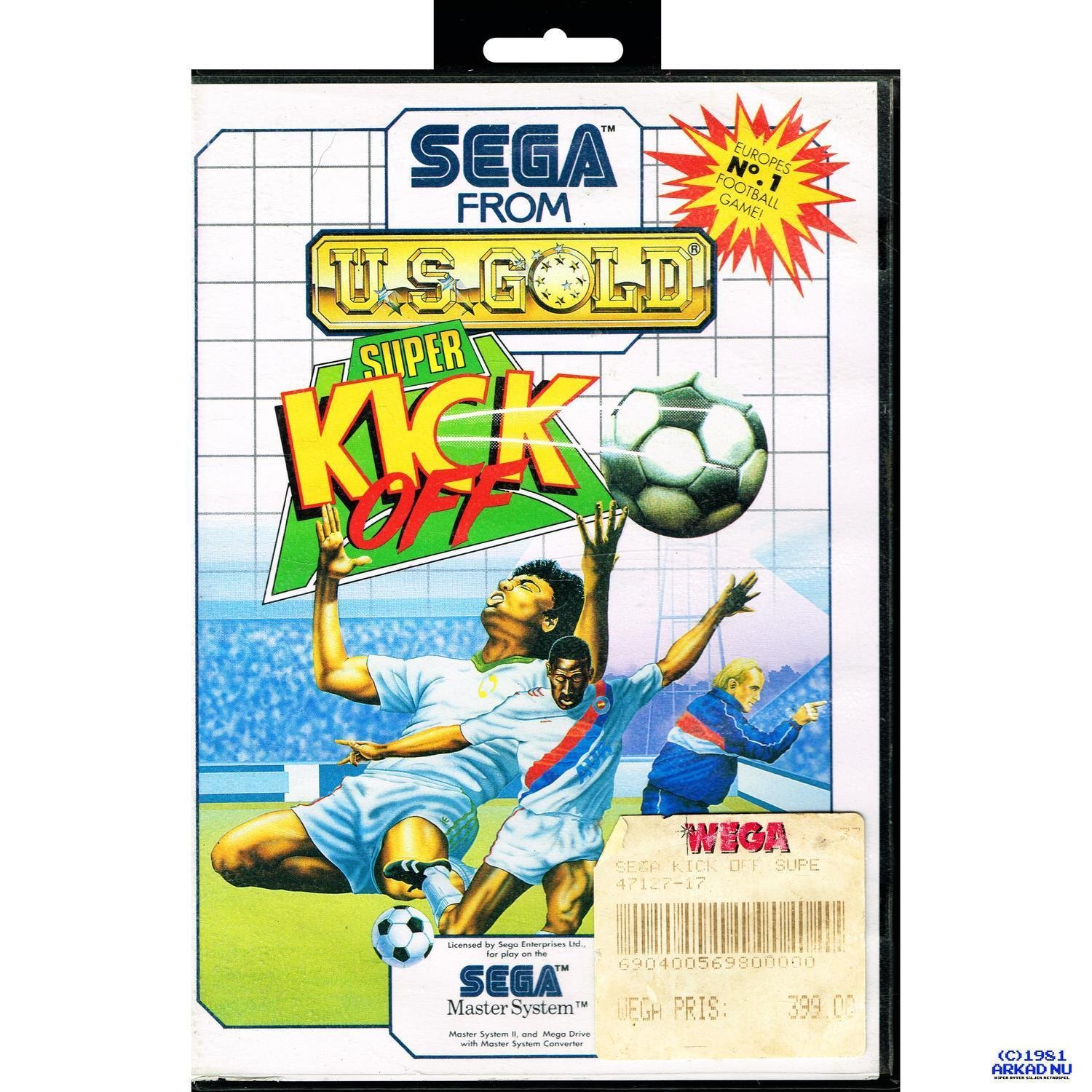 SUPER KICK OFF MASTERSYSTEM | Köp från arkadnu på Tradera (642979433)